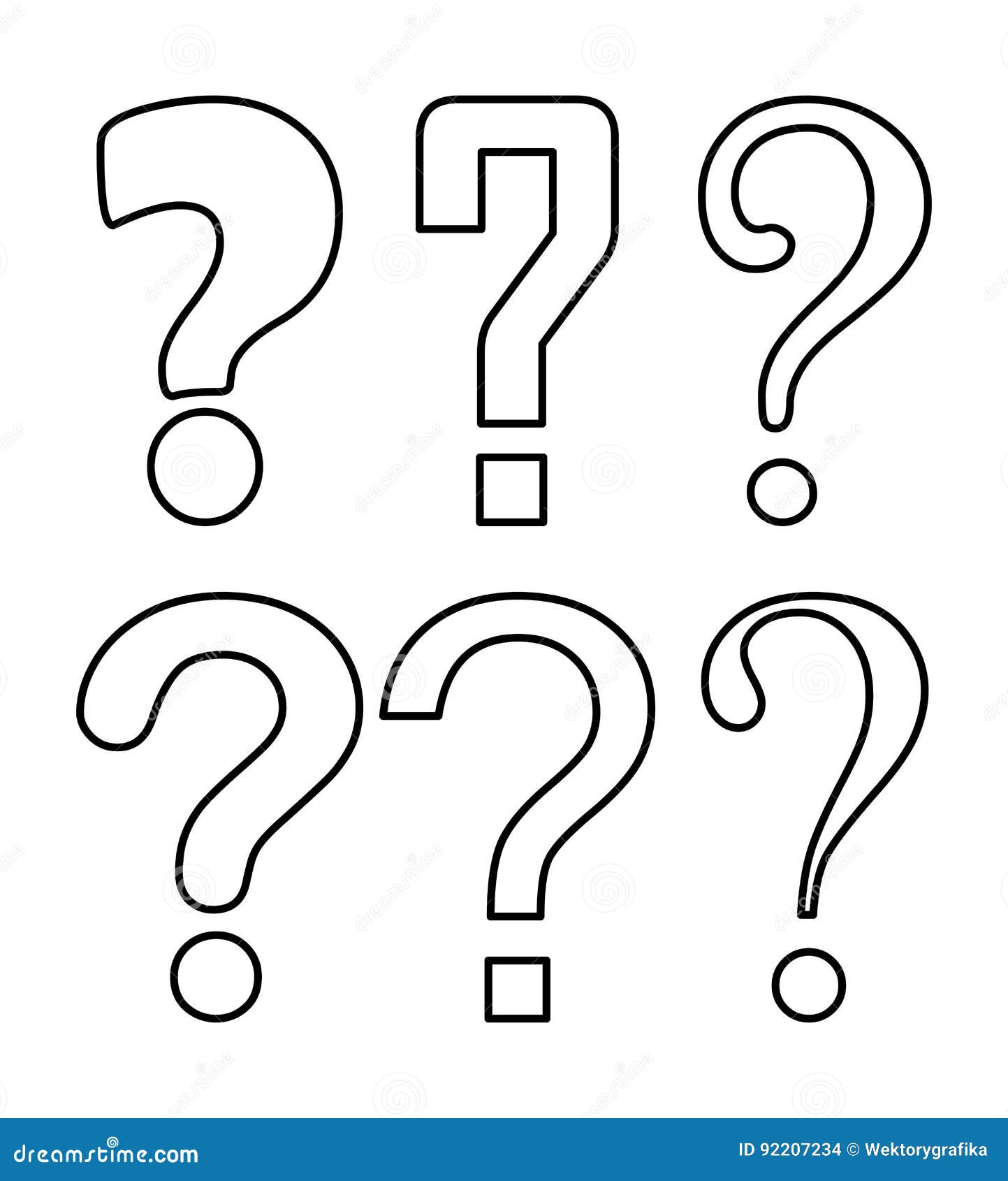 Question Mark Silhouette Vector Symbol Icon Design. Stock Vector ...