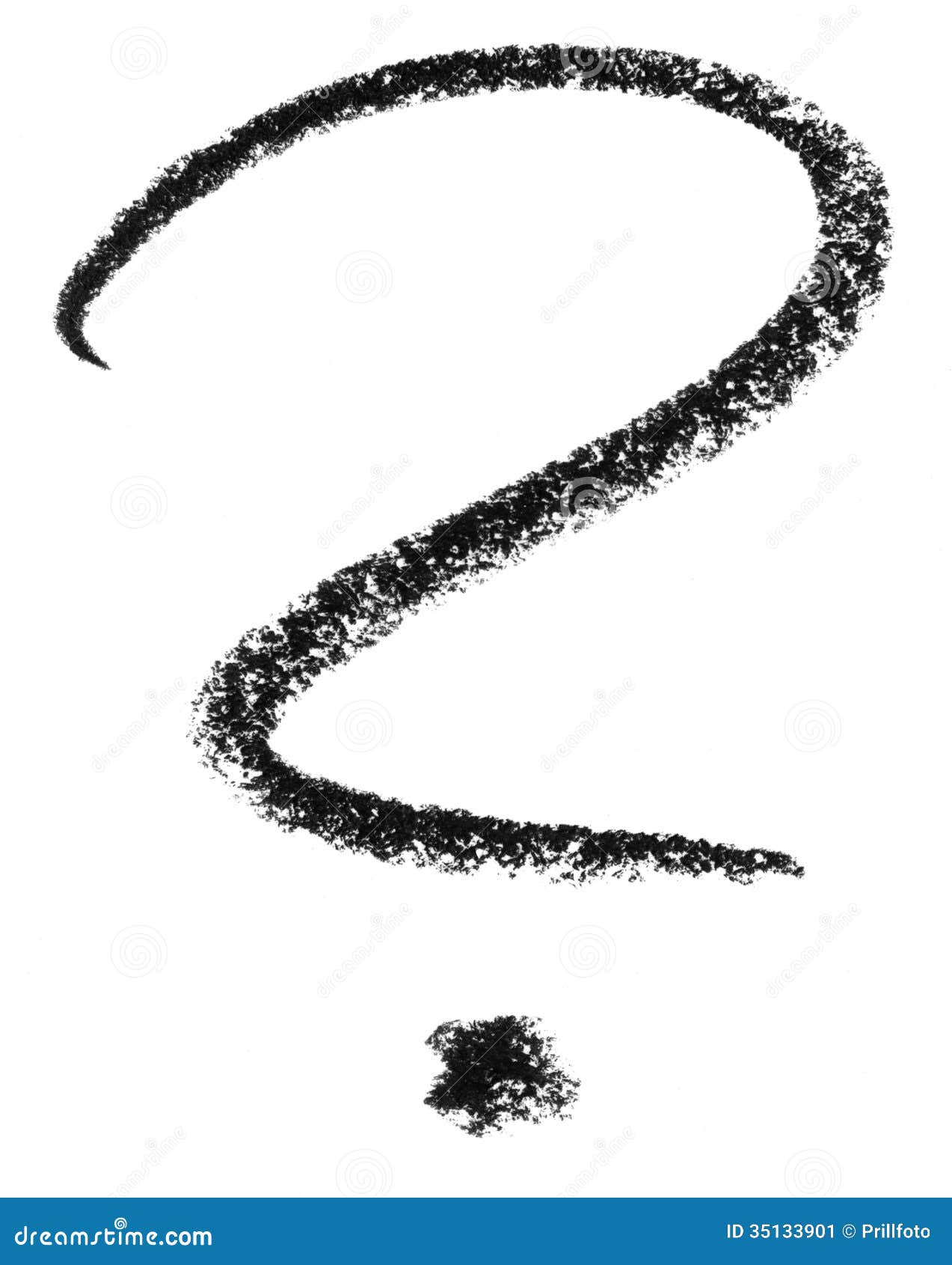 Question mark sketch stock illustration. Illustration of gruff - 35133901