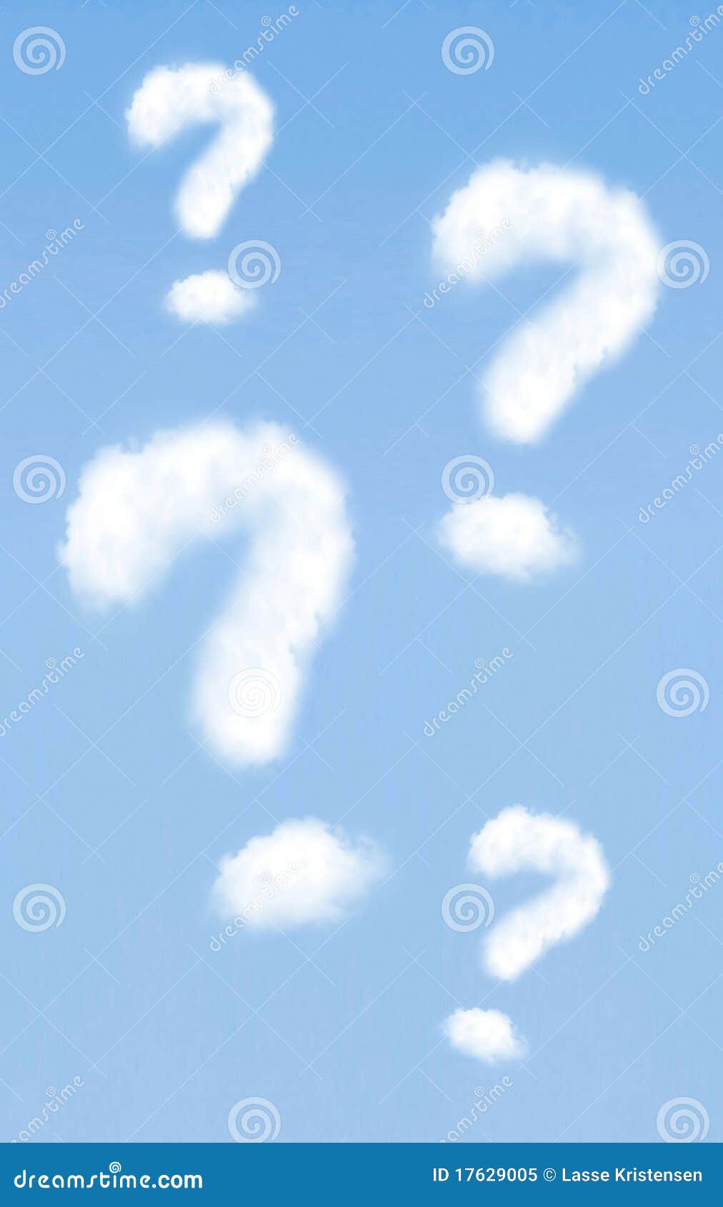 Question mark in the sky stock image. Image of asking - 17629005