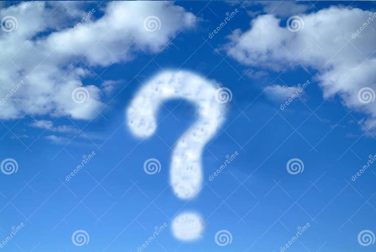 Question mark at the sky stock image. Image of help, hope - 36109587