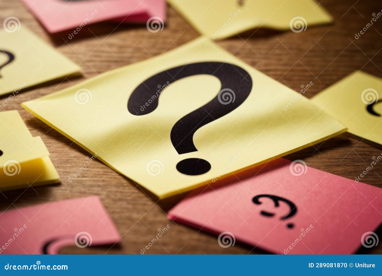 Question Mark on Sticky Note Stock Photo - Image of mark, weathered ...