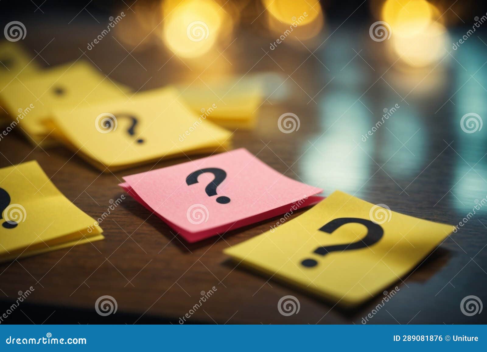 Question Mark on Sticky Note Stock Photo - Image of grained, weathered ...