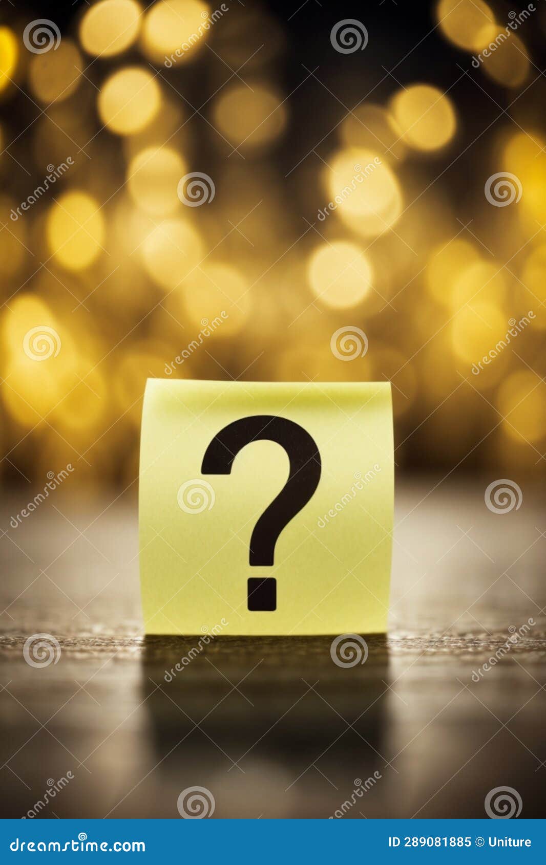 Question Mark on Sticky Note Stock Image - Image of note, concept ...