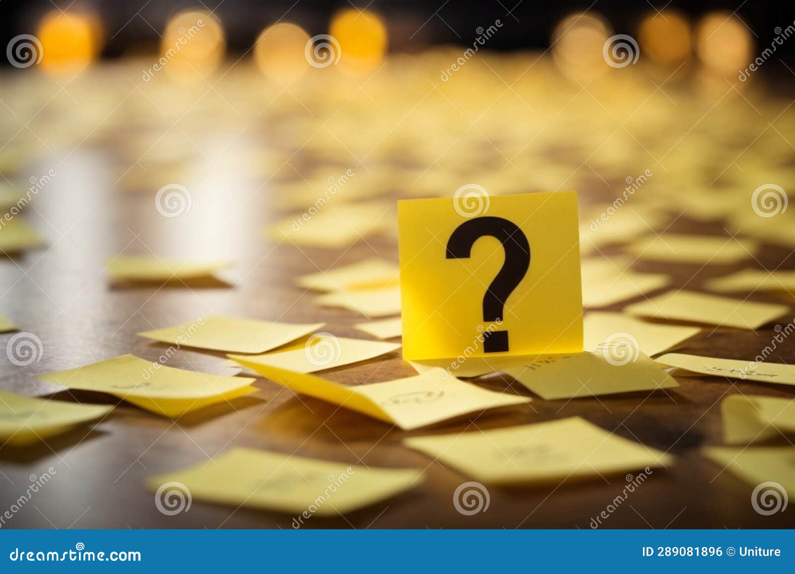 Question Mark on Sticky Note Stock Photo - Image of mark, concept ...