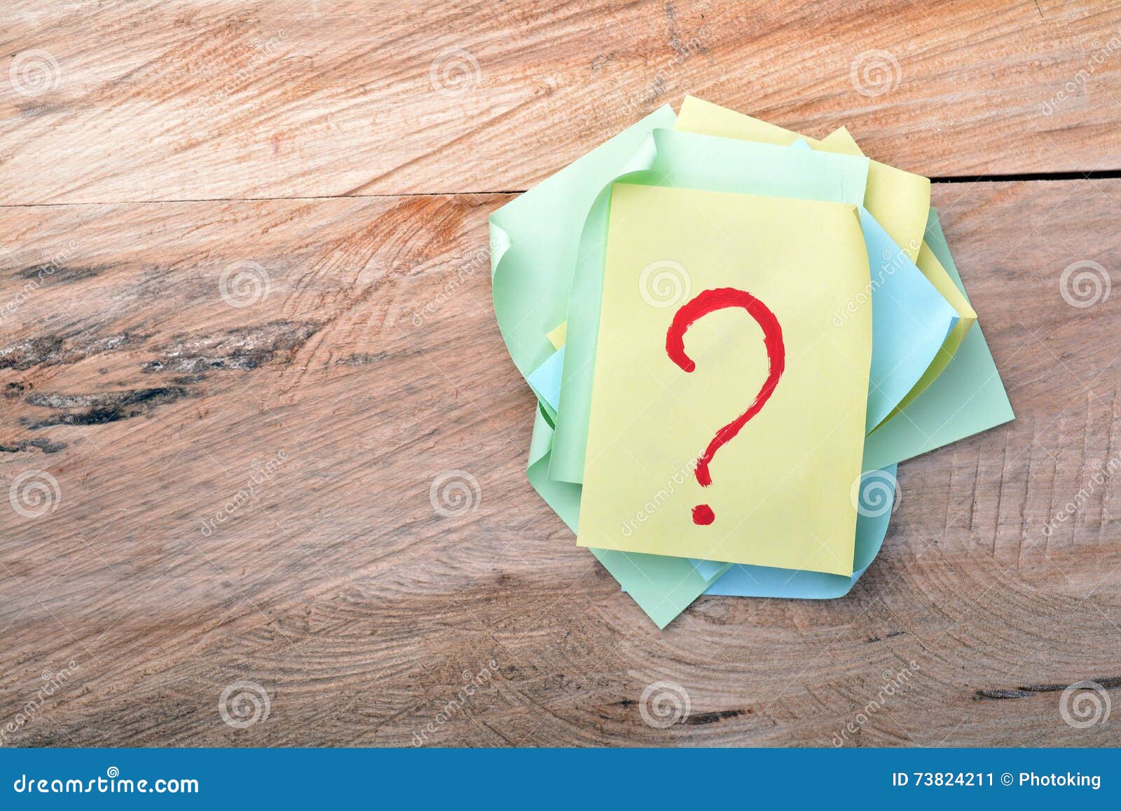 Question Mark Sticky Note Stock Image | CartoonDealer.com #73824211