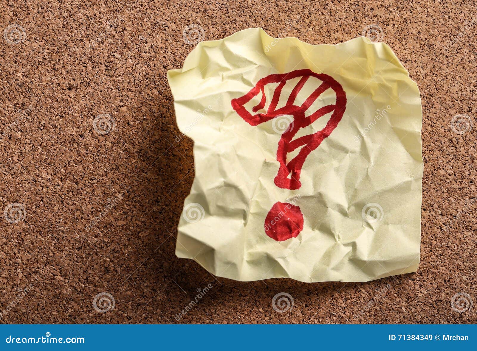 Question Mark Sticky Note stock image. Image of confusion - 71384349