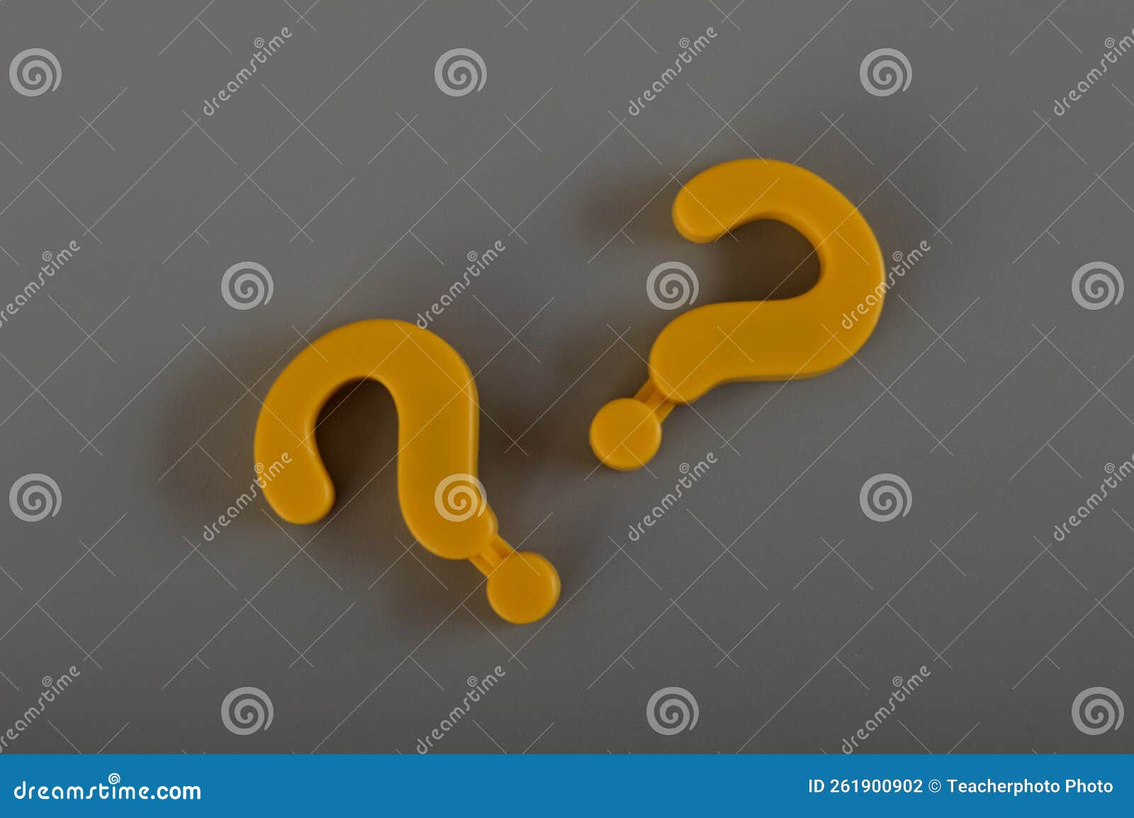 Question Mark Symbols Isolated on a Grey Background Stock Photo - Image ...