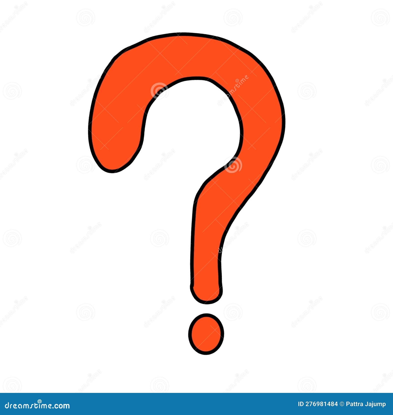 Question mark use to issue stock illustration. Illustration of mark ...