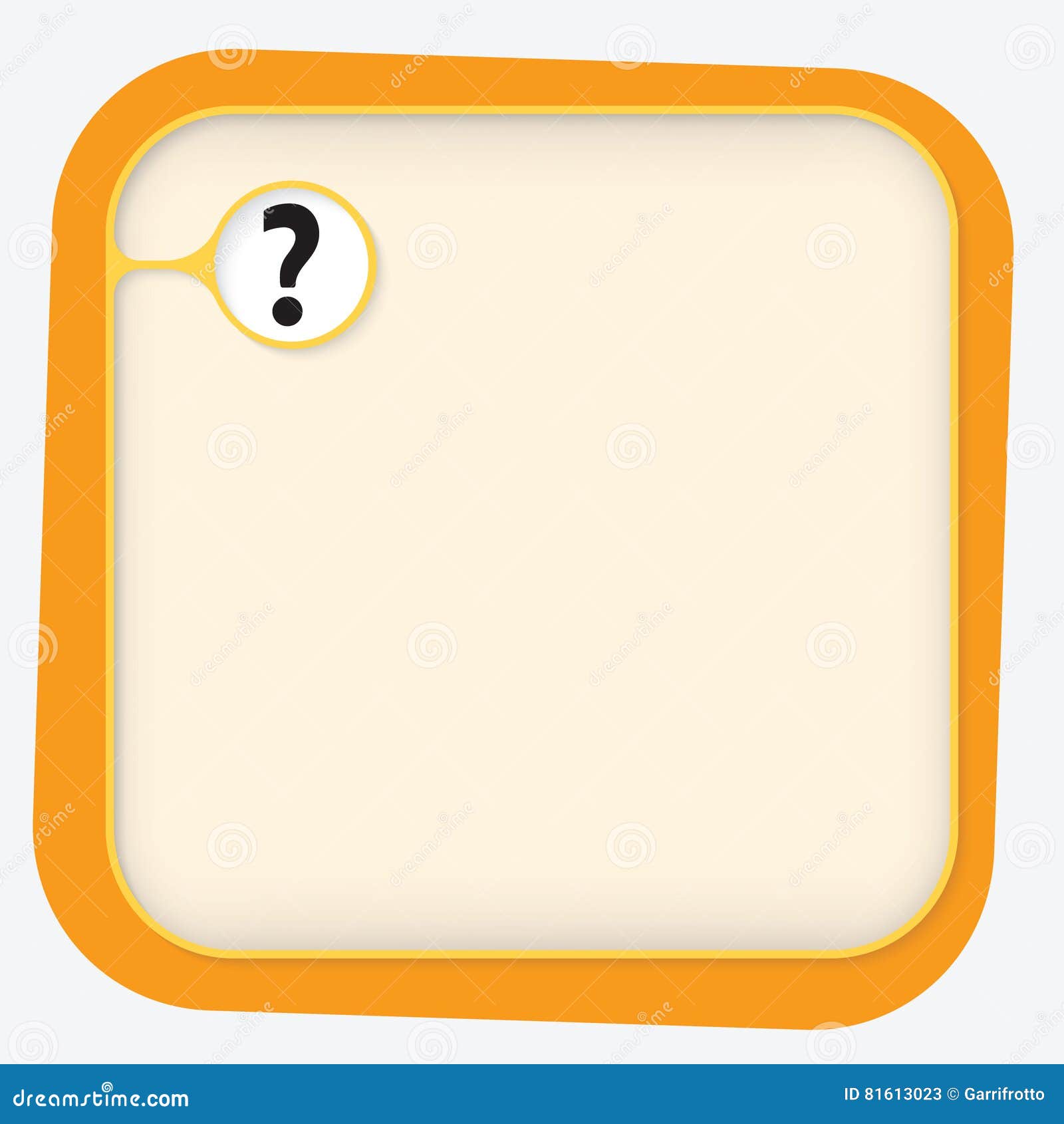 Question mark stock vector. Illustration of marketing - 81613023