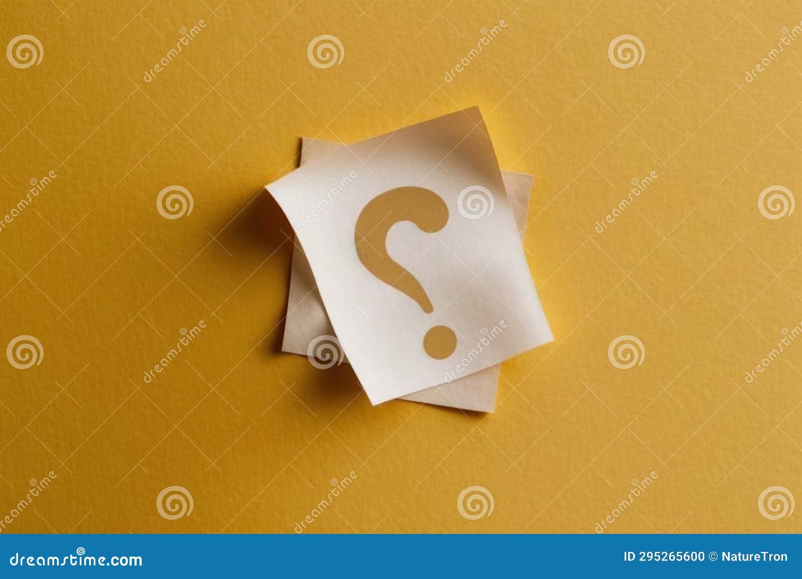 Question Mark on Wall Amazing Illustration. Stock Illustration ...