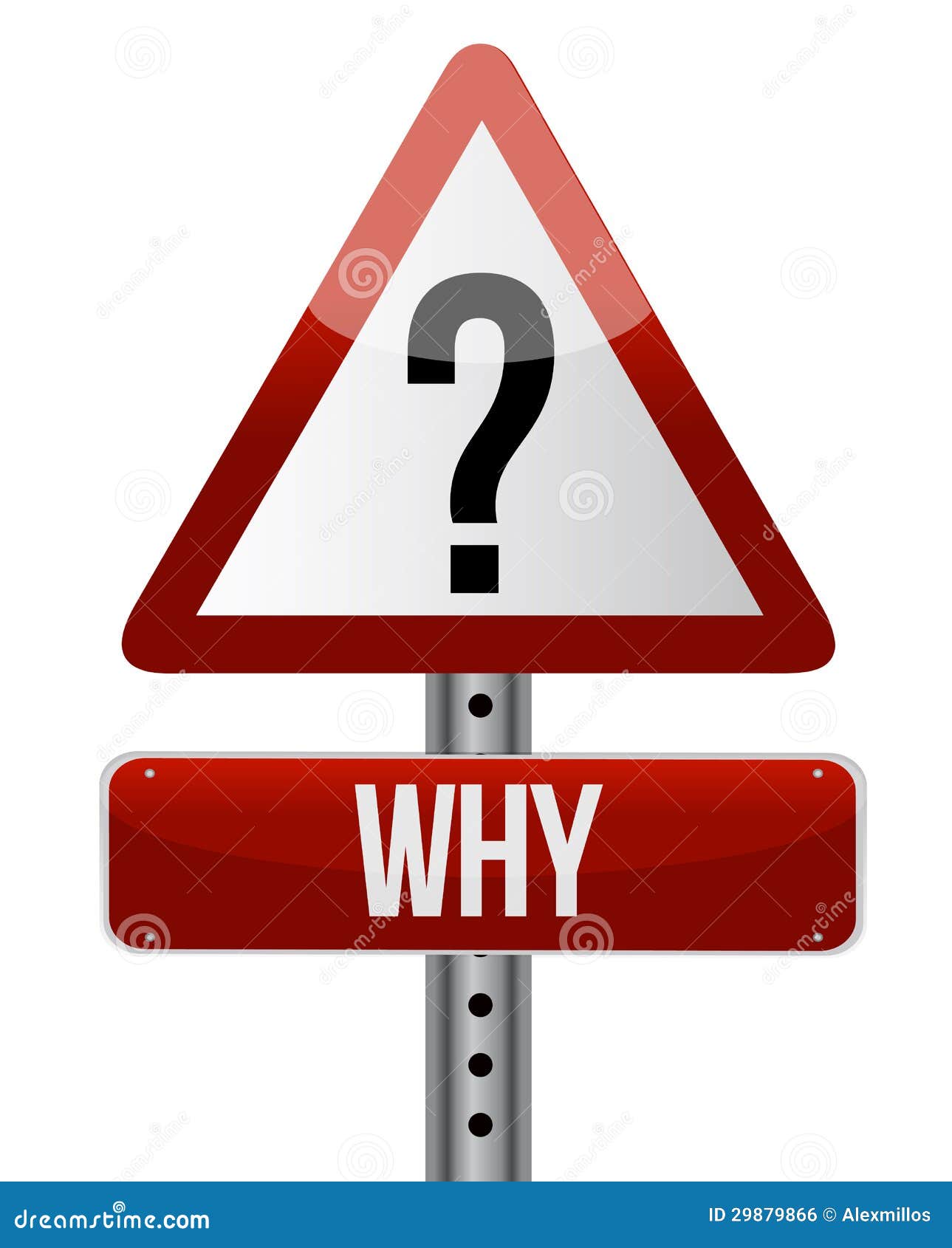 Question mark warning sign stock illustration. Illustration of choice ...