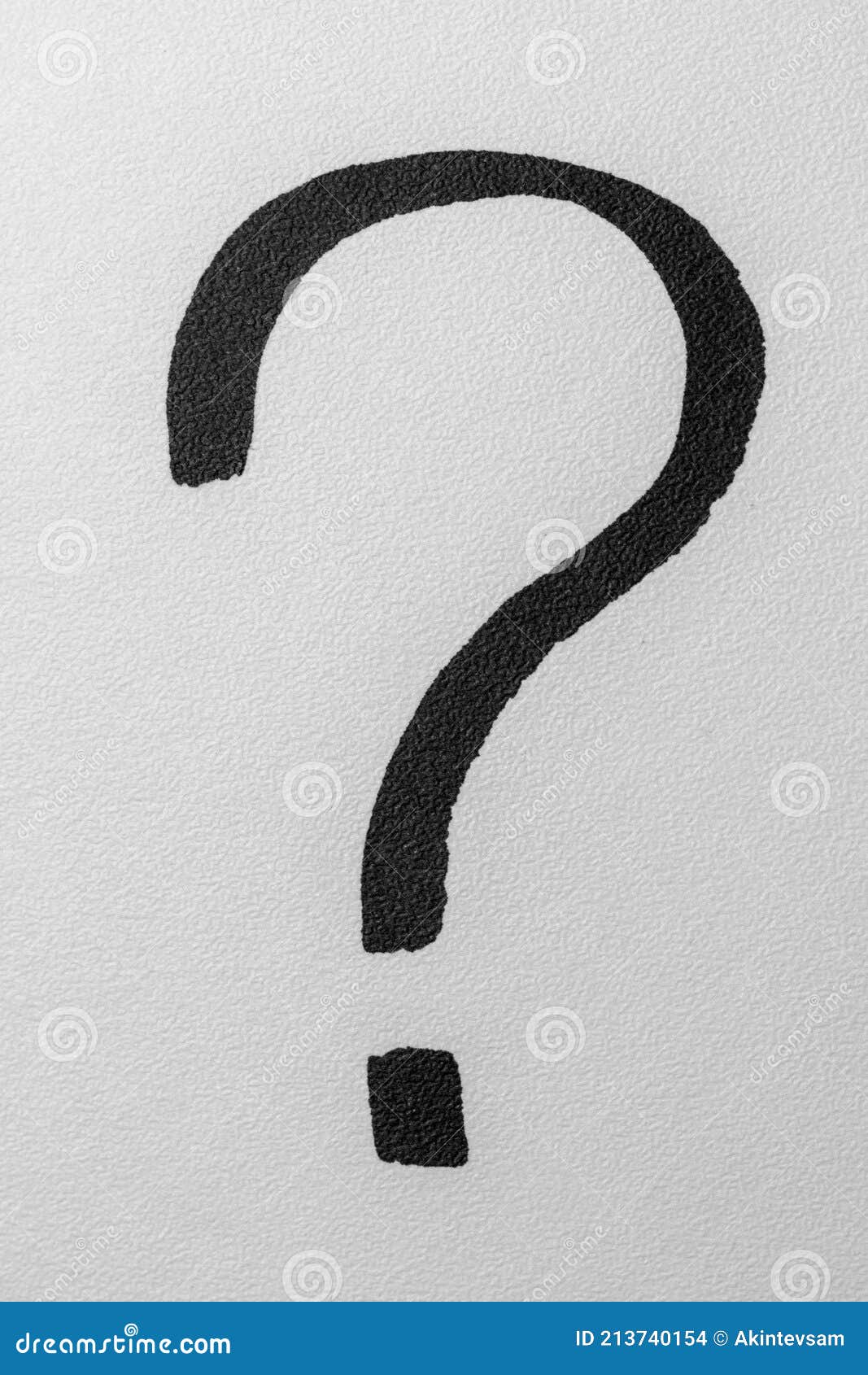 Question Mark on White Background Stock Photo - Image of message ...