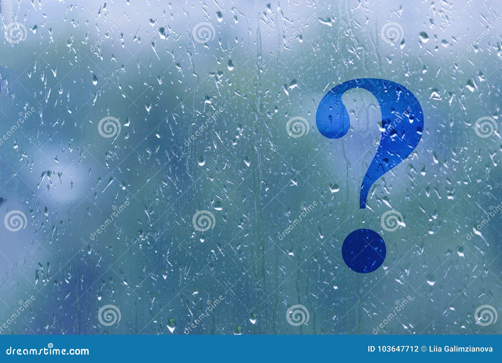 Question mark on a window stock photo. Image of lonely - 103647712