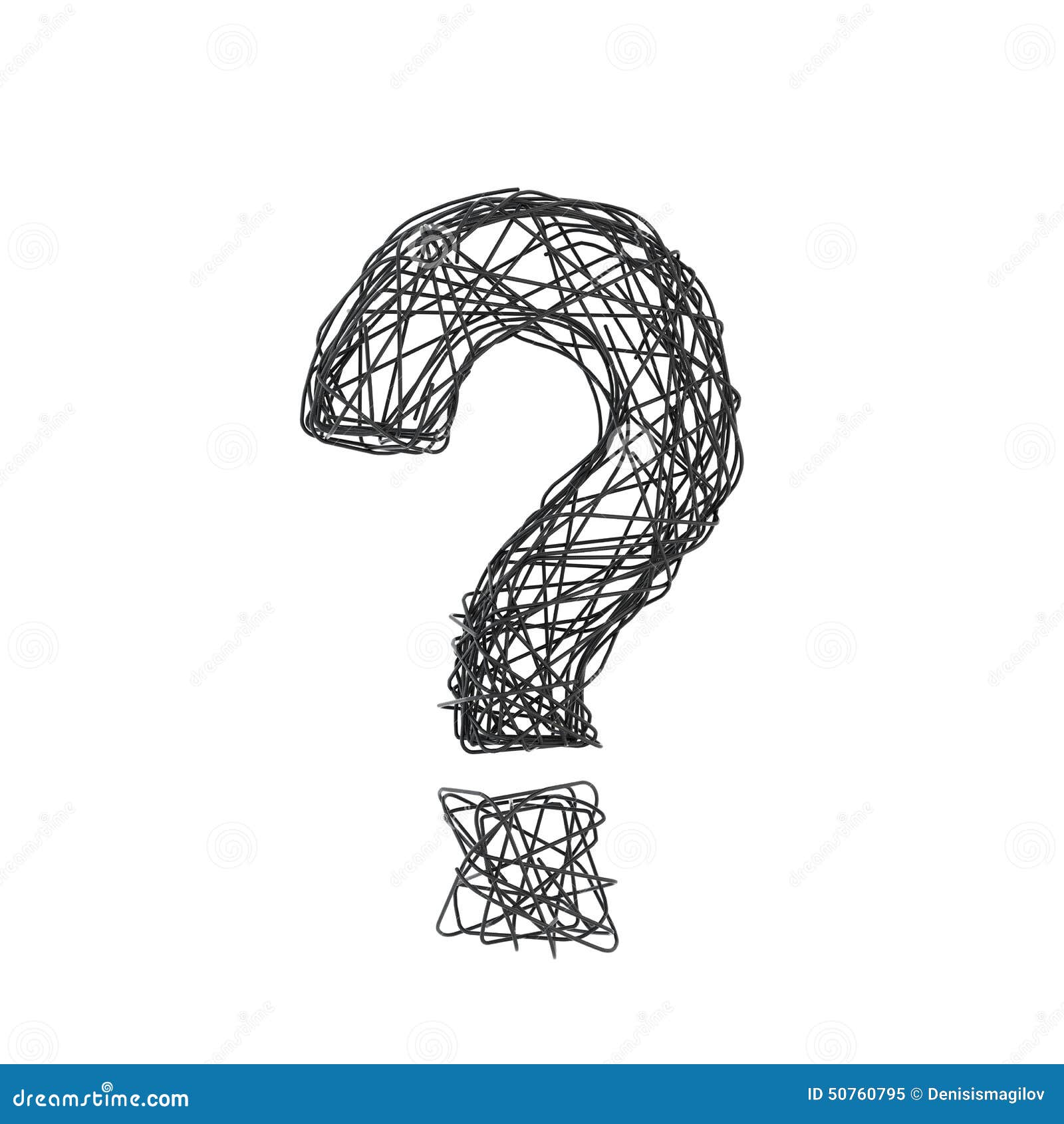 Question mark stock illustration. Illustration of idea - 50760795