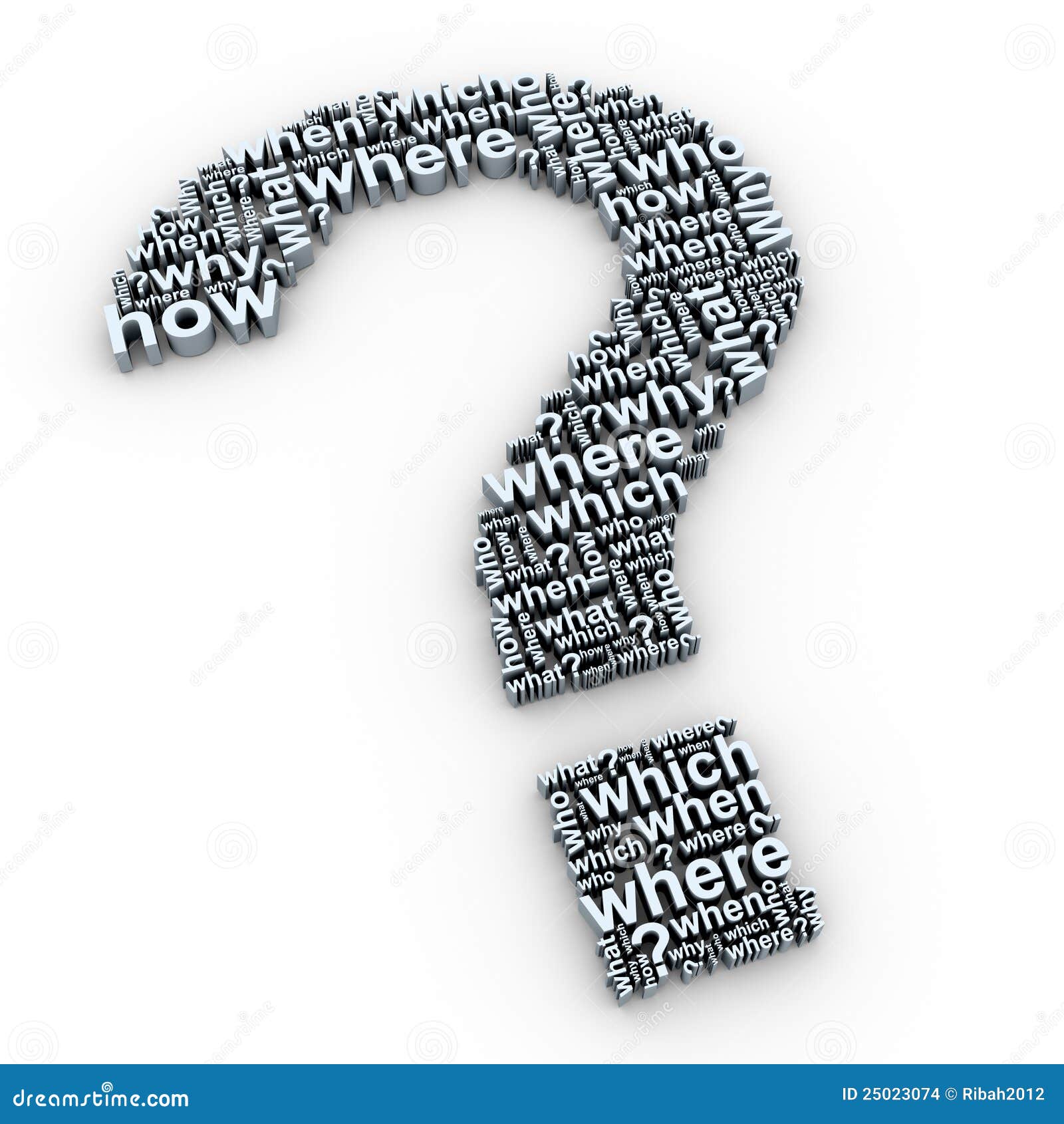 Question mark words stock illustration. Illustration of answer - 25023074