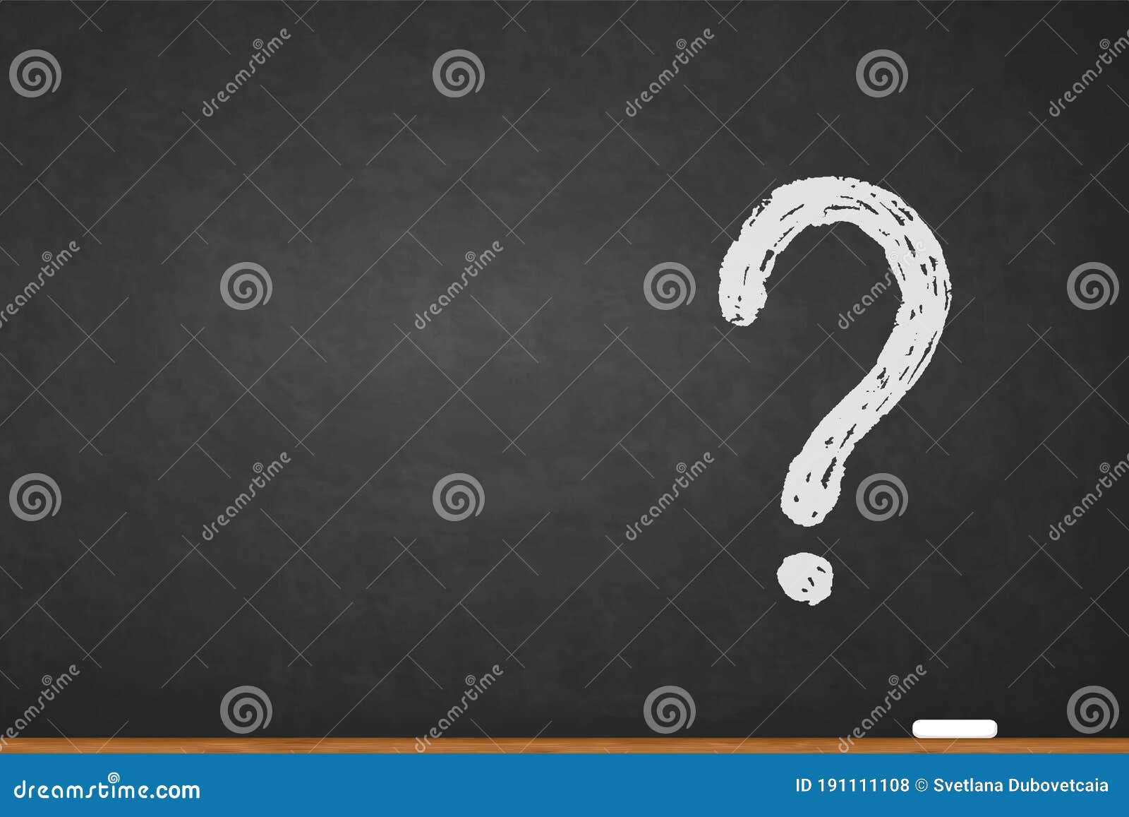 Question Mark Written Chalk on Blackboard. Faq Concept. Ask Question ...
