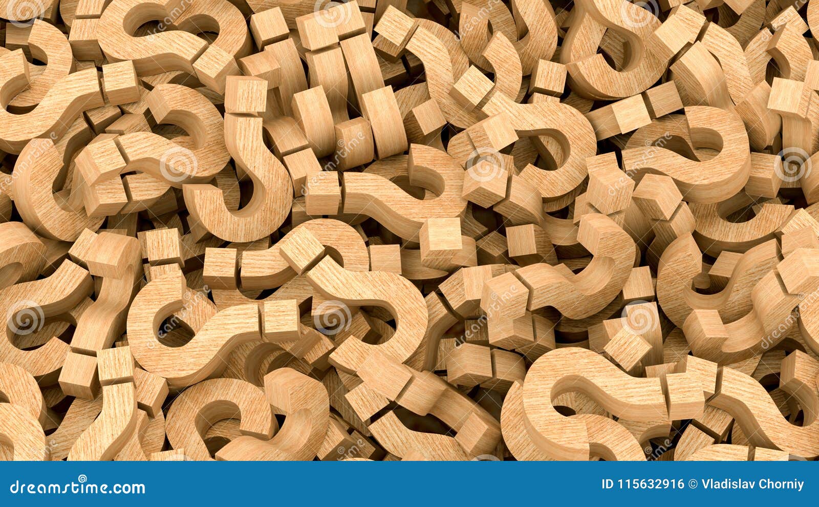 Wood question marks stock illustration. Illustration of question ...