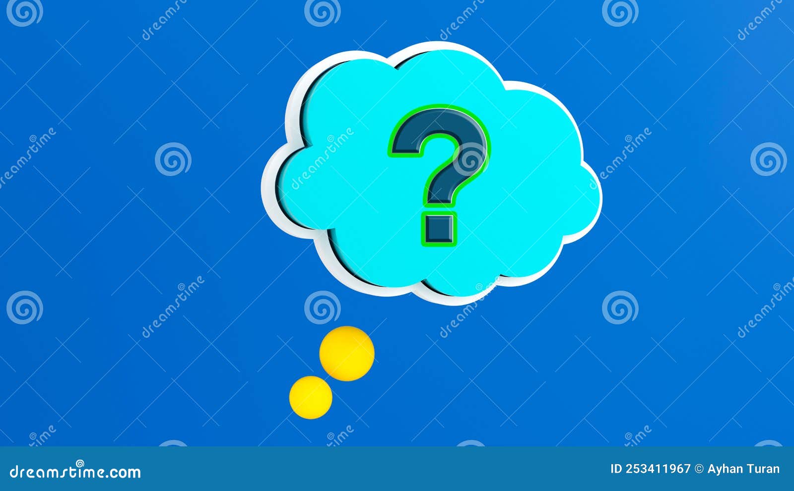 Question Marks,feedback and Ideas Concept Stock Illustration ...