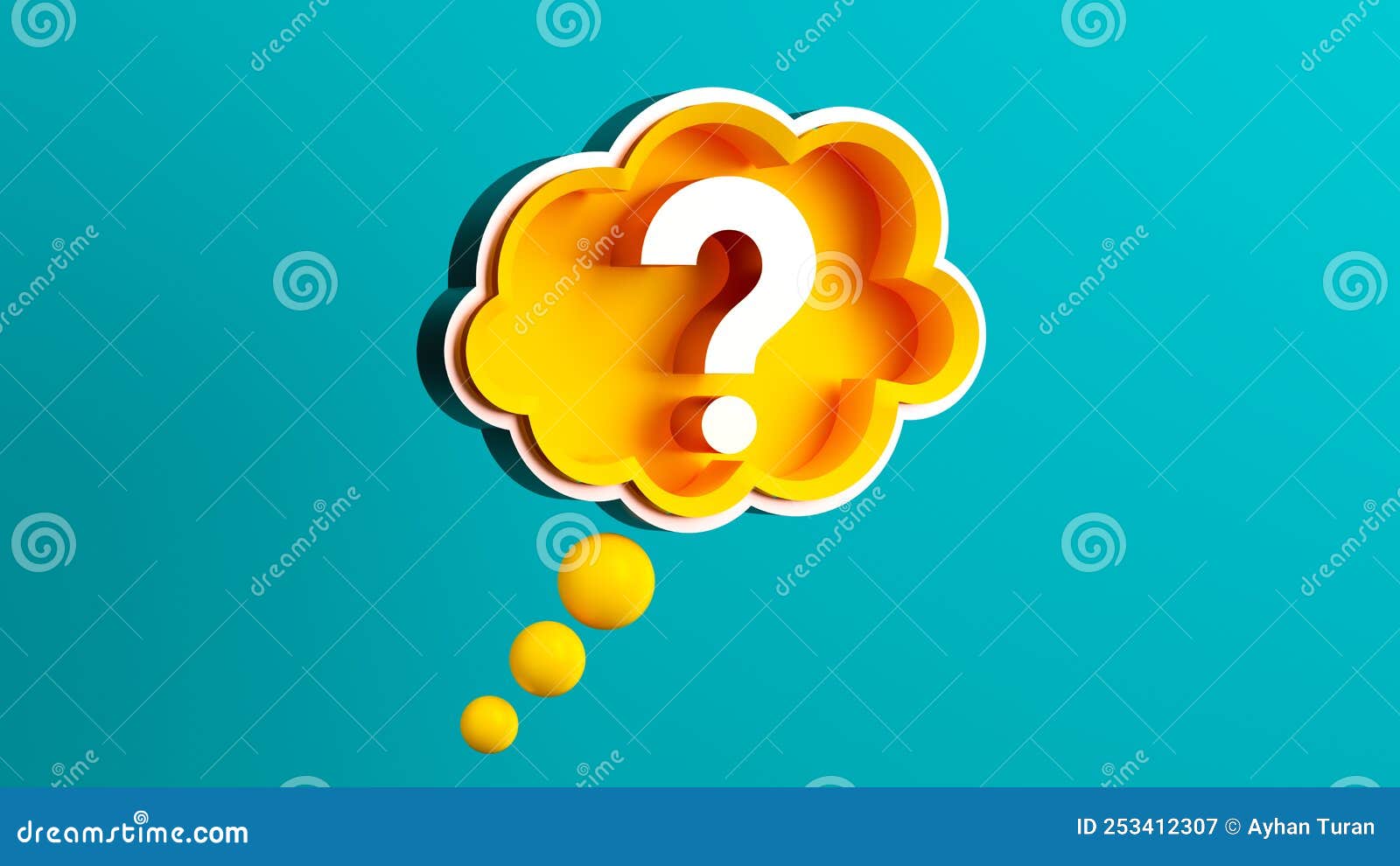 Question Marks,feedback and Ideas Concept Stock Illustration ...