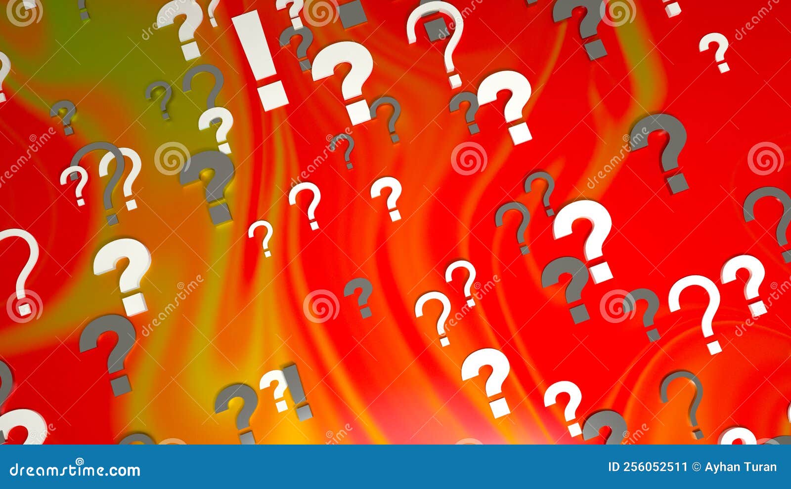 Question Marks,feedback and Ideas Concept Stock Illustration ...