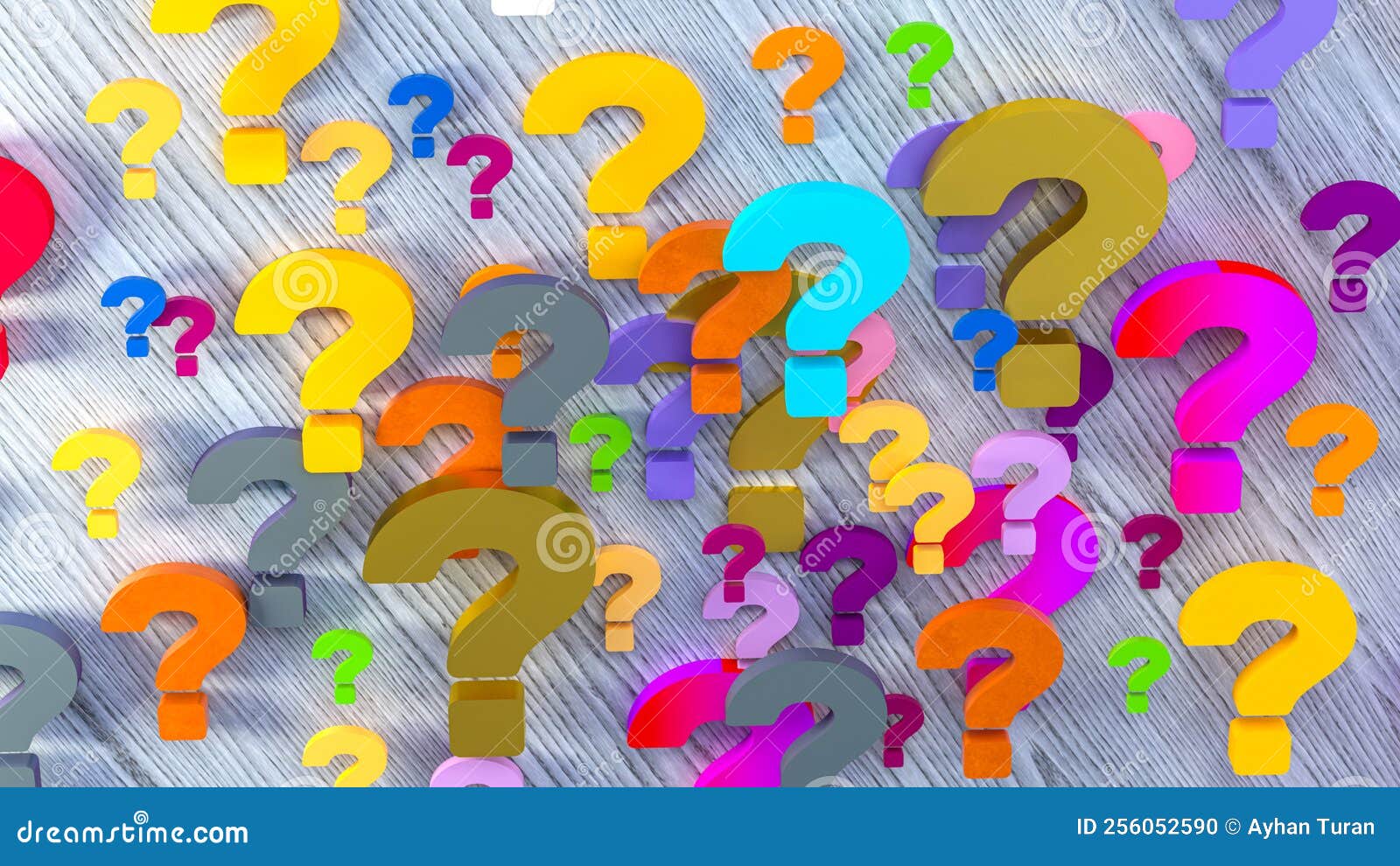 Question Marks,feedback and Ideas Concept Stock Illustration ...