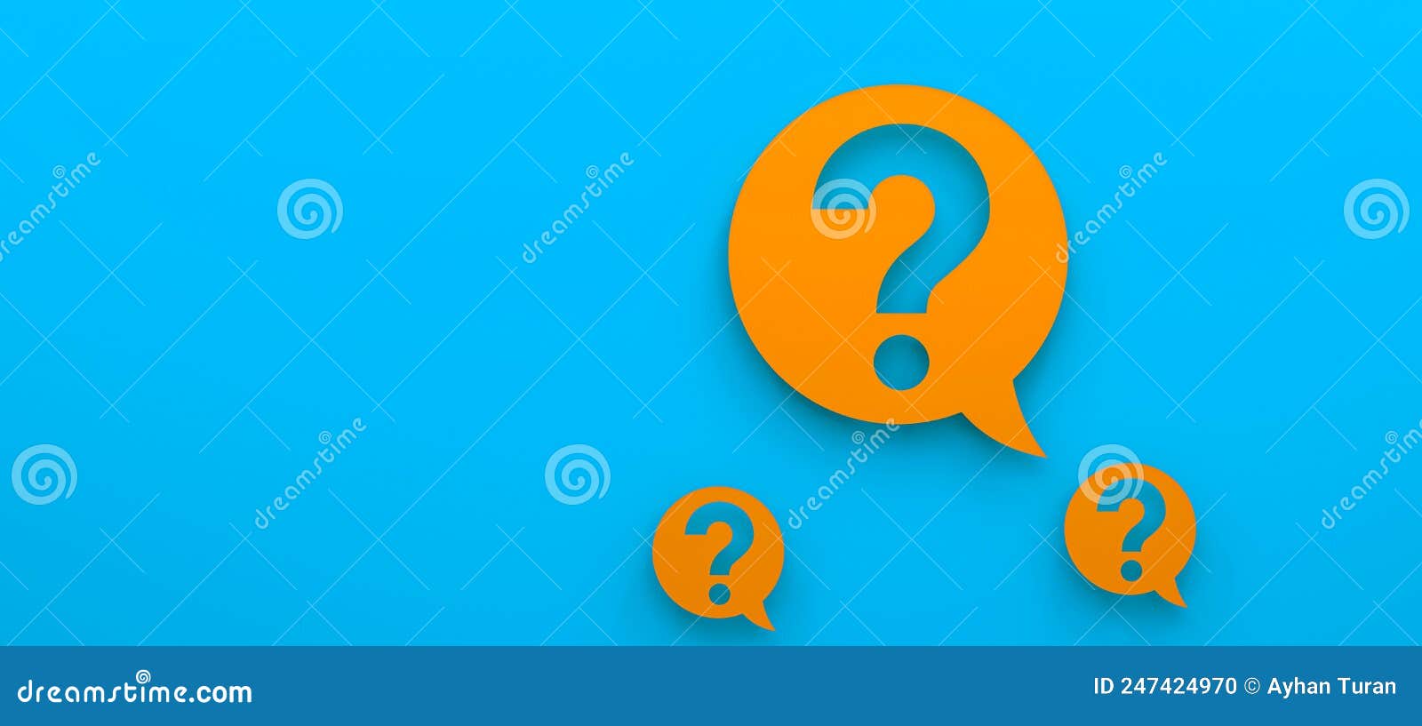 Question Marks,feedback and Ideas Concept Stock Illustration ...