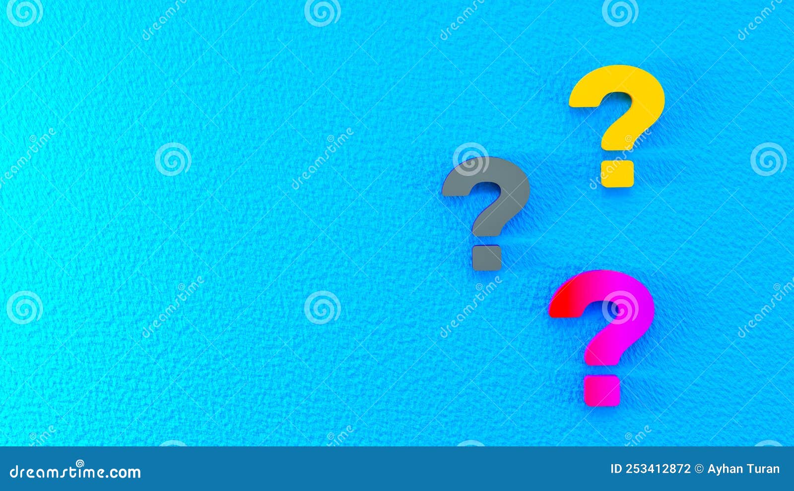 Question Marks,feedback and Ideas Concept Stock Illustration ...