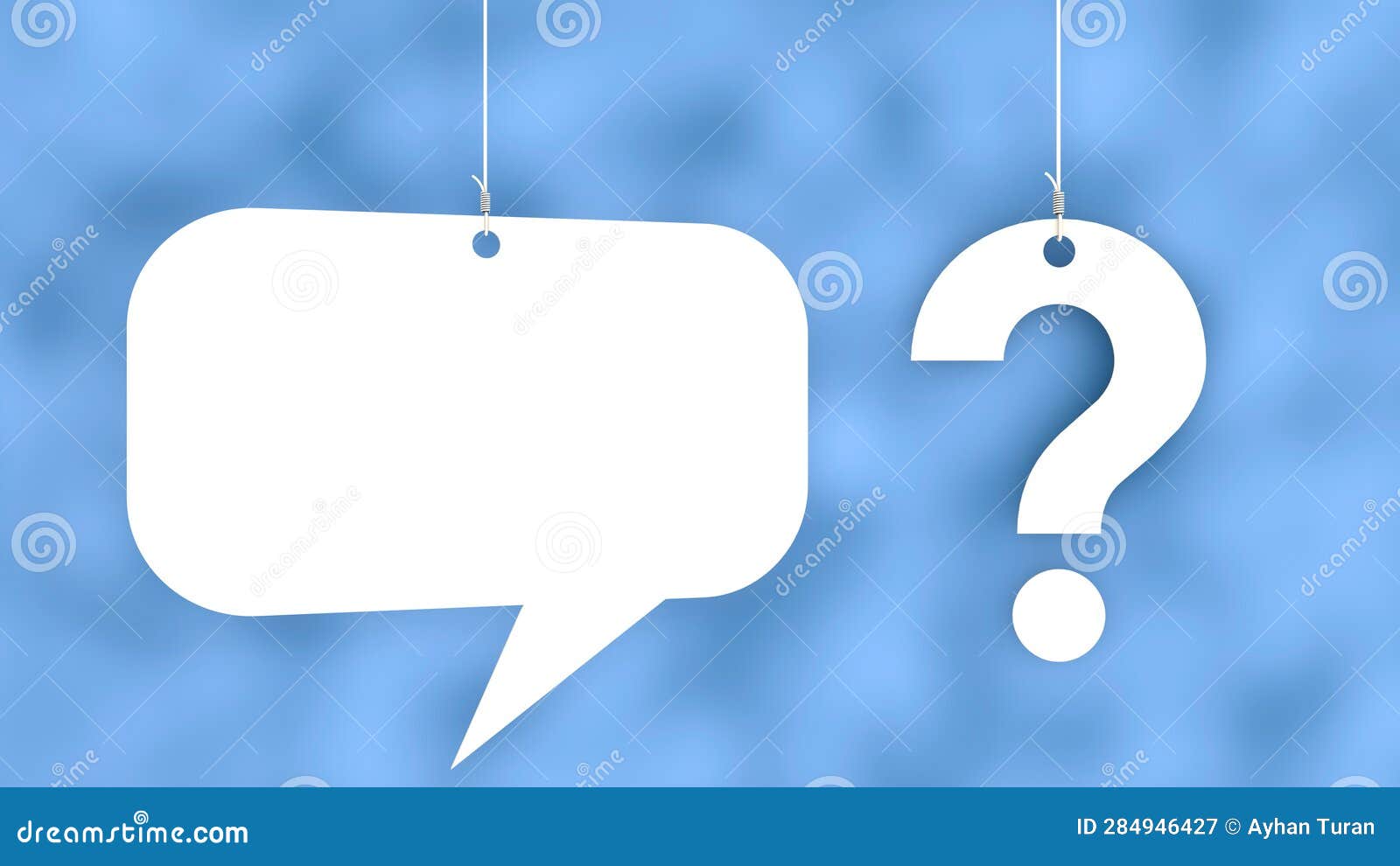 Question Marks,feedback and Ideas Concept Stock Illustration ...