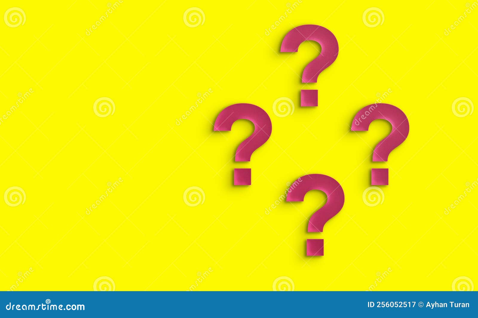 Question Marks,feedback and Ideas Concept Stock Illustration ...