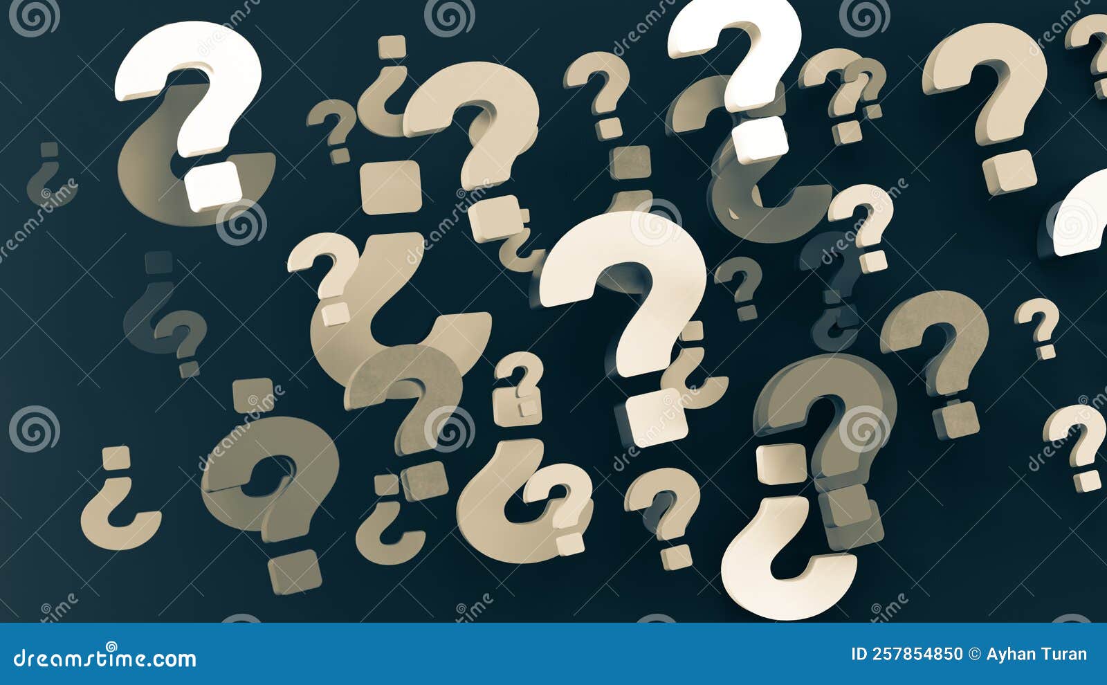 Question Marks,feedback and Ideas Concept Stock Illustration ...