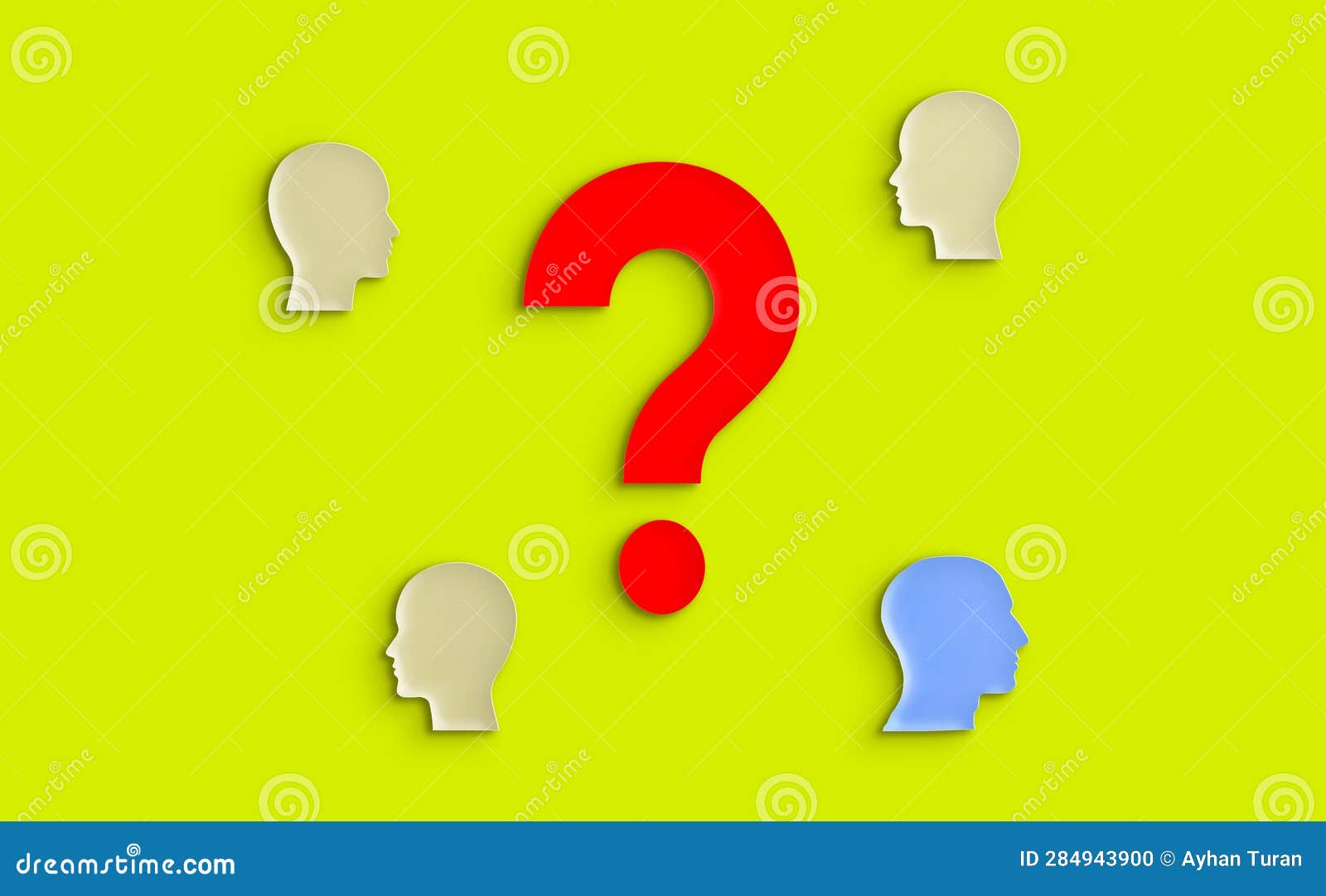 Question Marks,feedback and Ideas Concept Stock Illustration ...