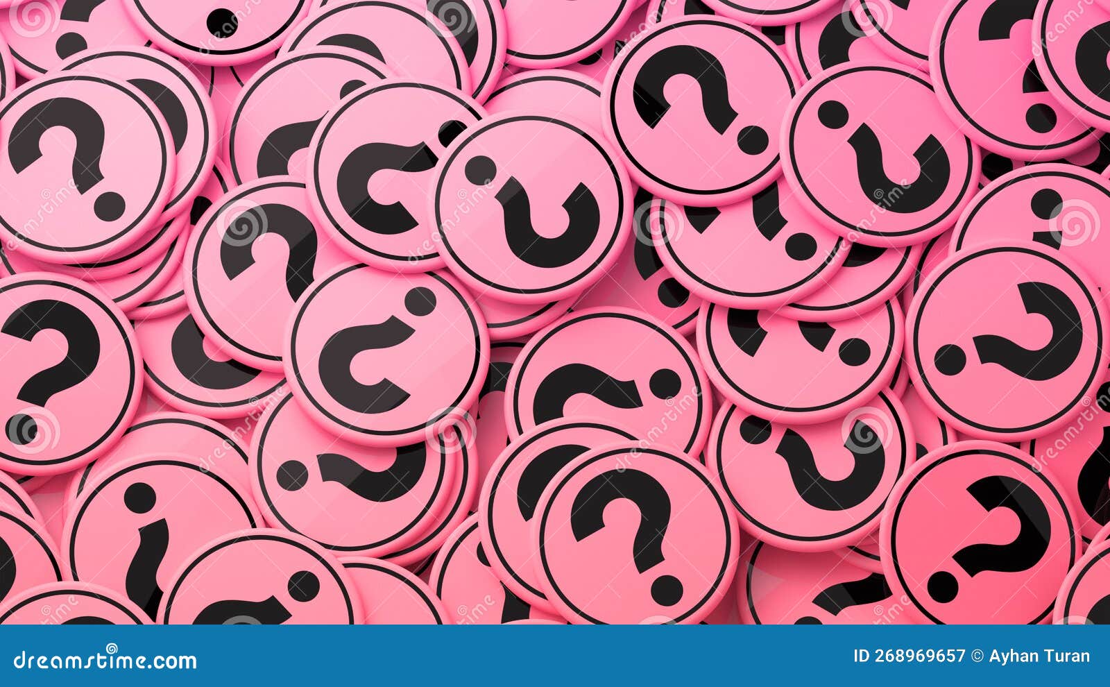 Question Marks,feedback and Ideas Concept Stock Illustration ...