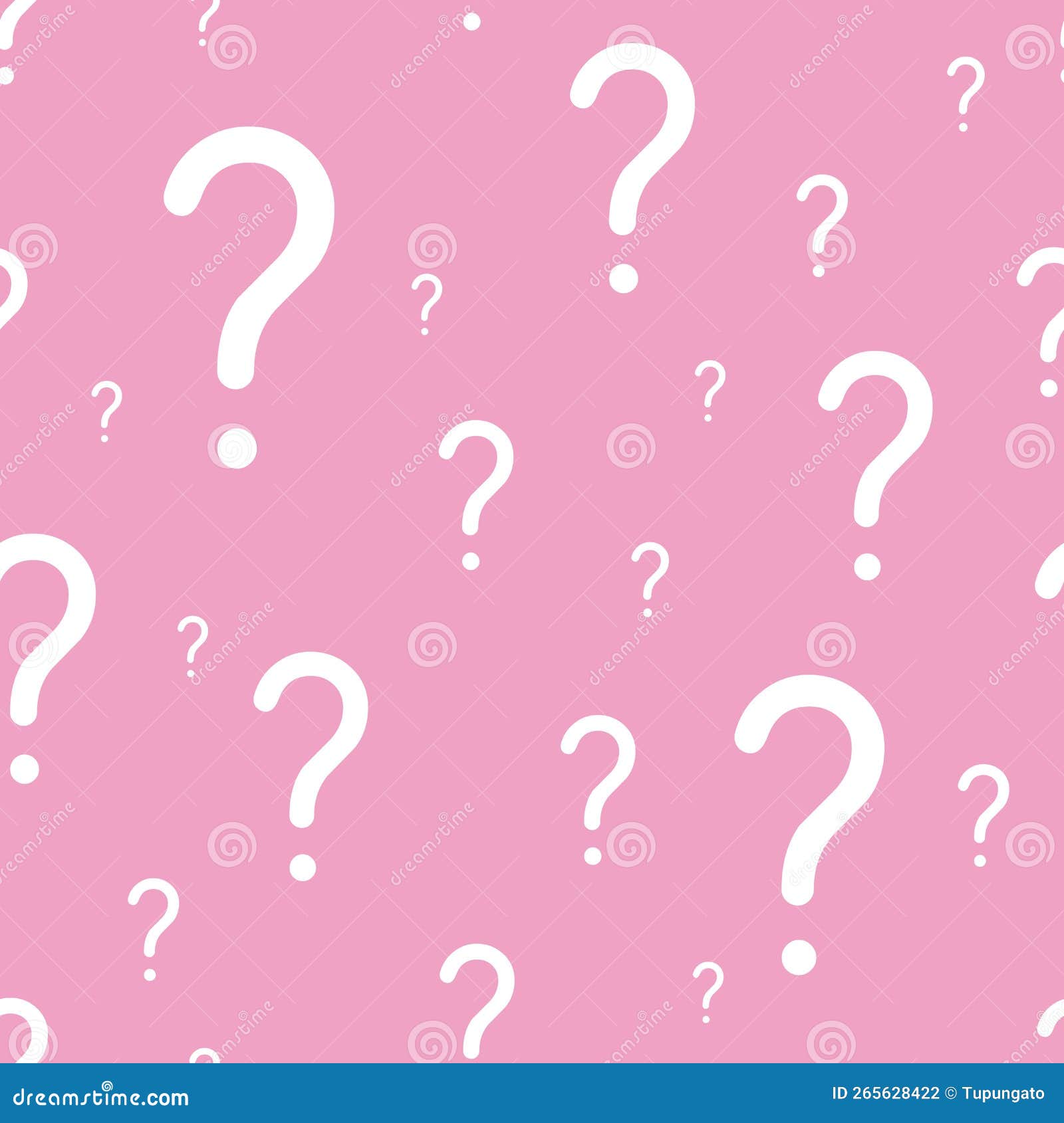 Question Marks Online Quiz Pink Background Stock Vector - Illustration ...