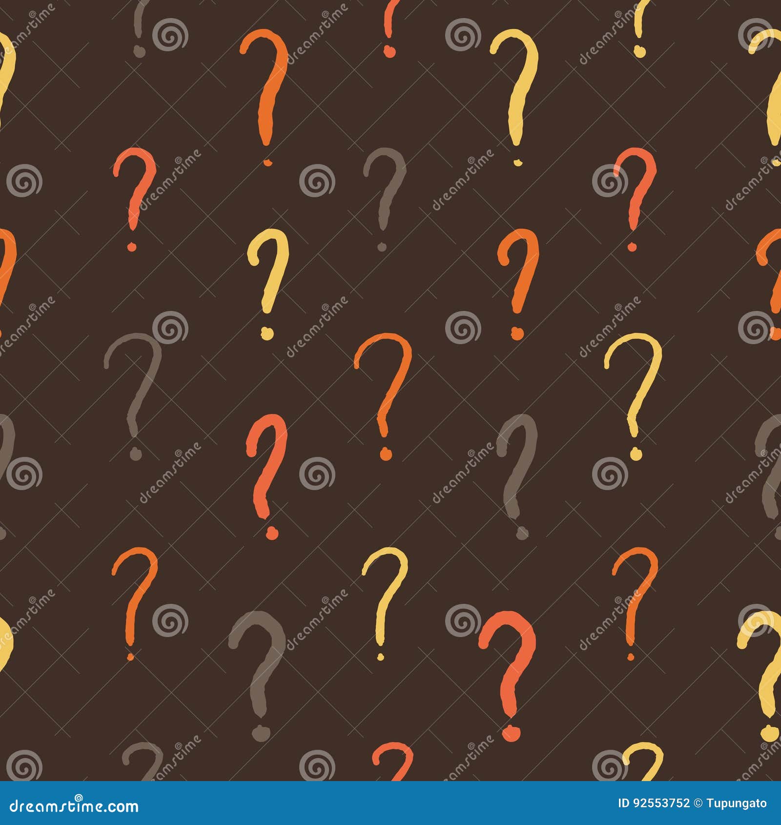 Question marks pattern stock vector. Illustration of sparse - 92553752