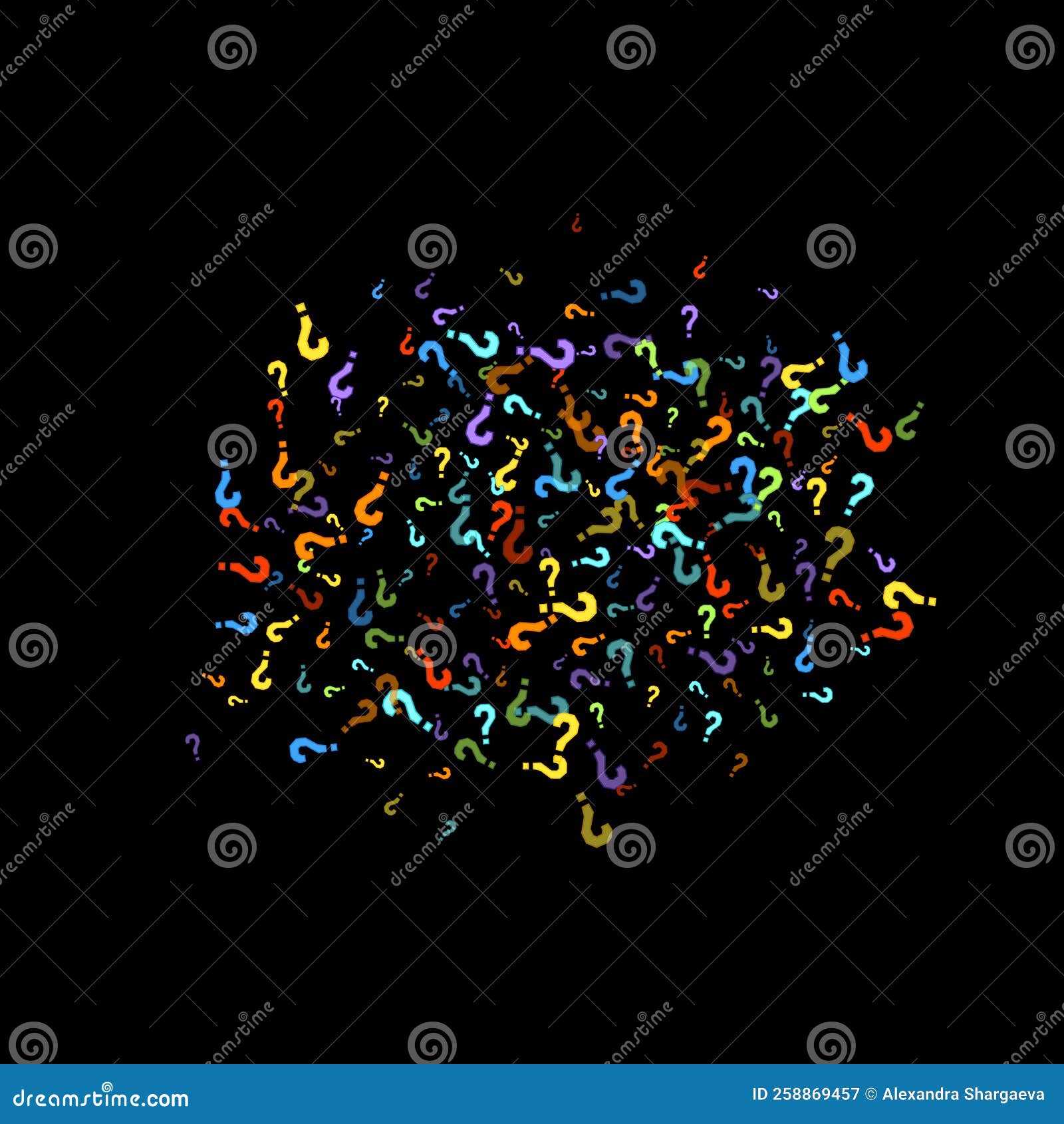 Question Marks Quiz, Doubt Poll Query Public Poll Stock Vector ...