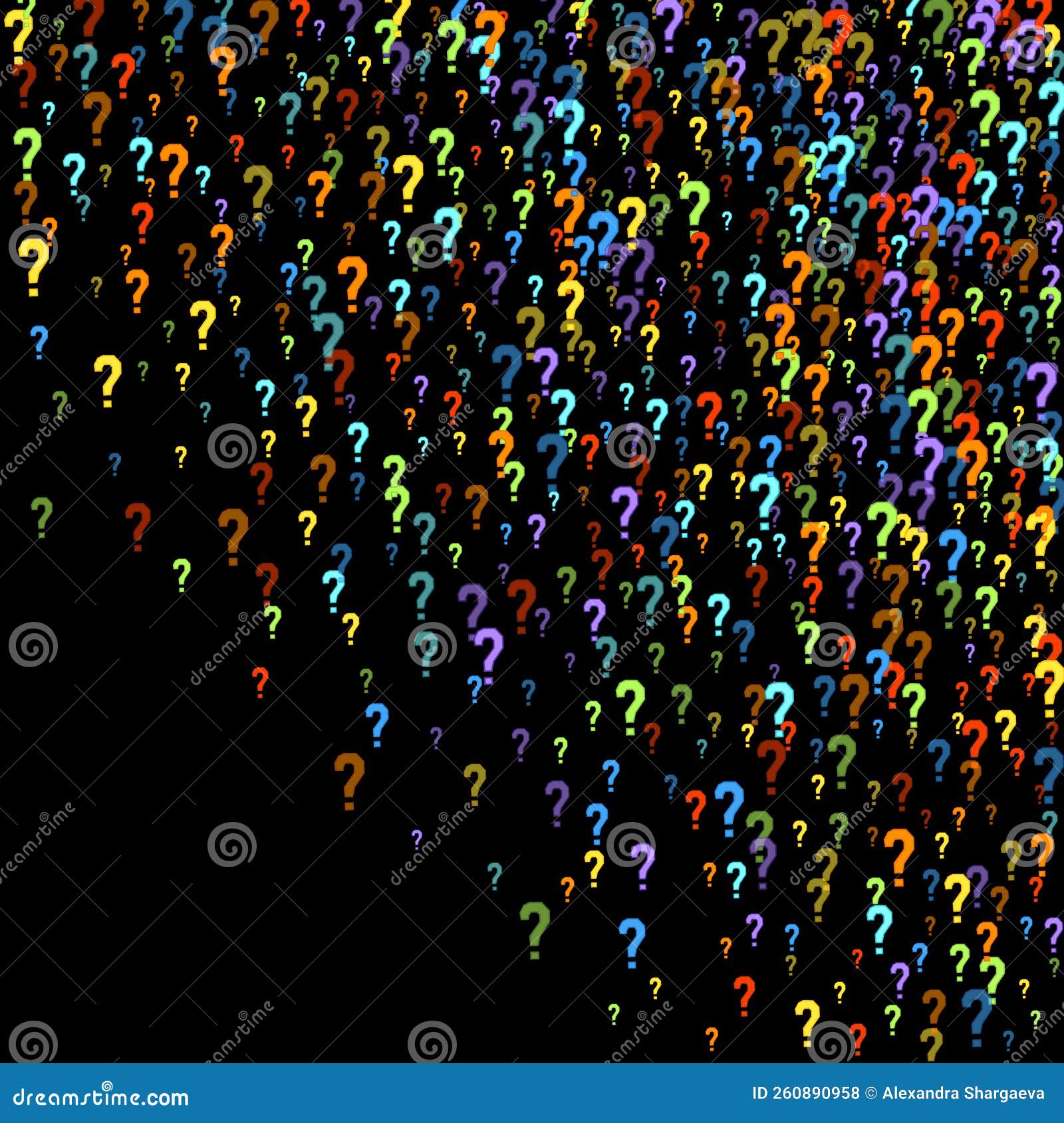 Question Marks Quiz, Doubt Poll Query Public Poll Stock Vector ...