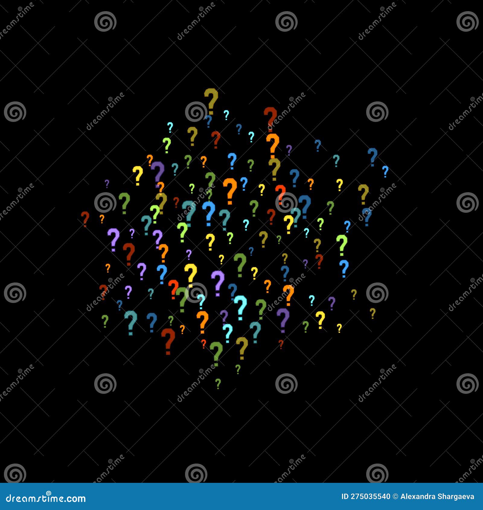 Question Marks Quiz, Doubt Poll Query Public Poll Stock Vector ...