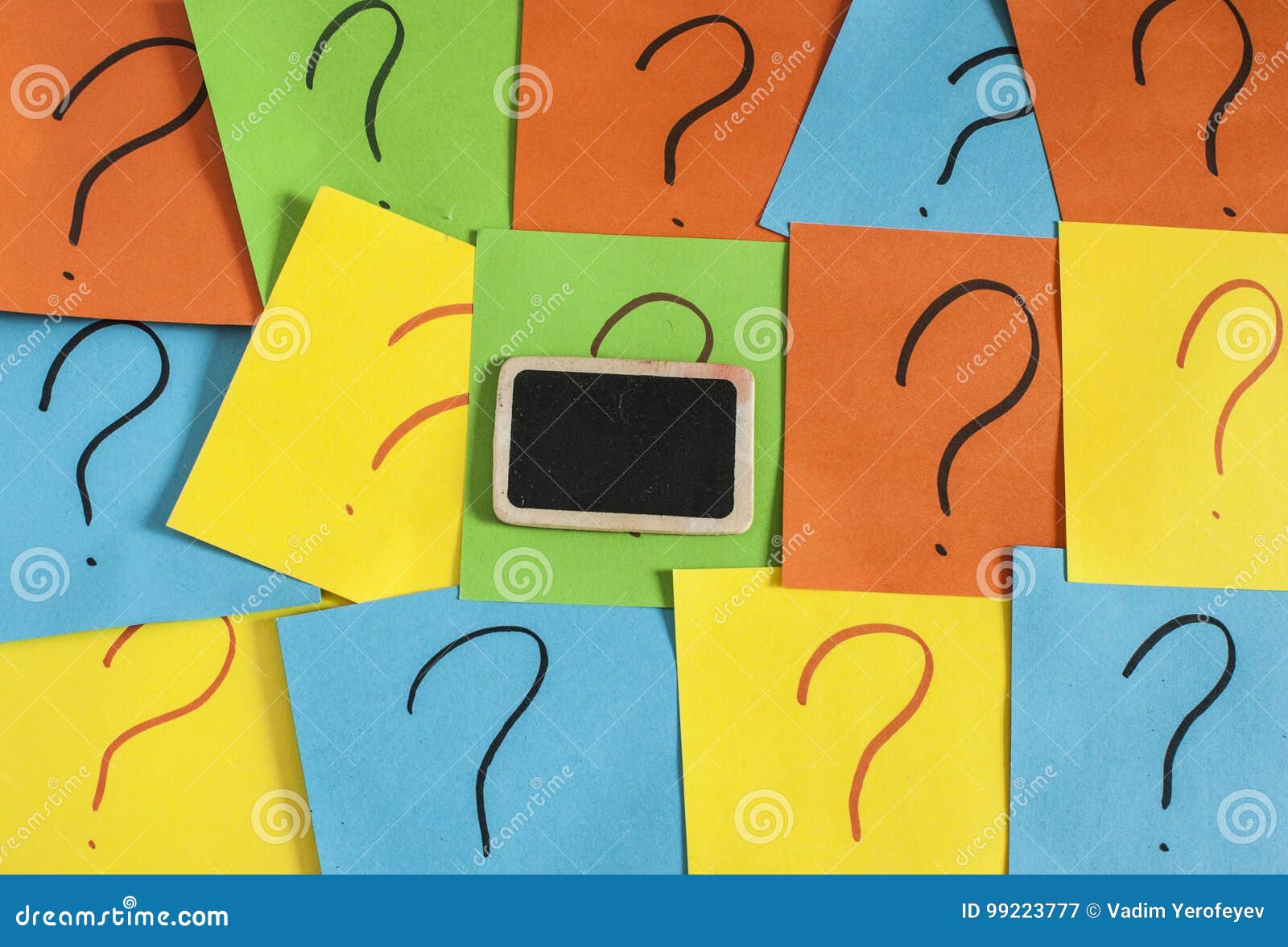 Question Marks on Sheet of Paper Stock Image - Image of paper, mark ...