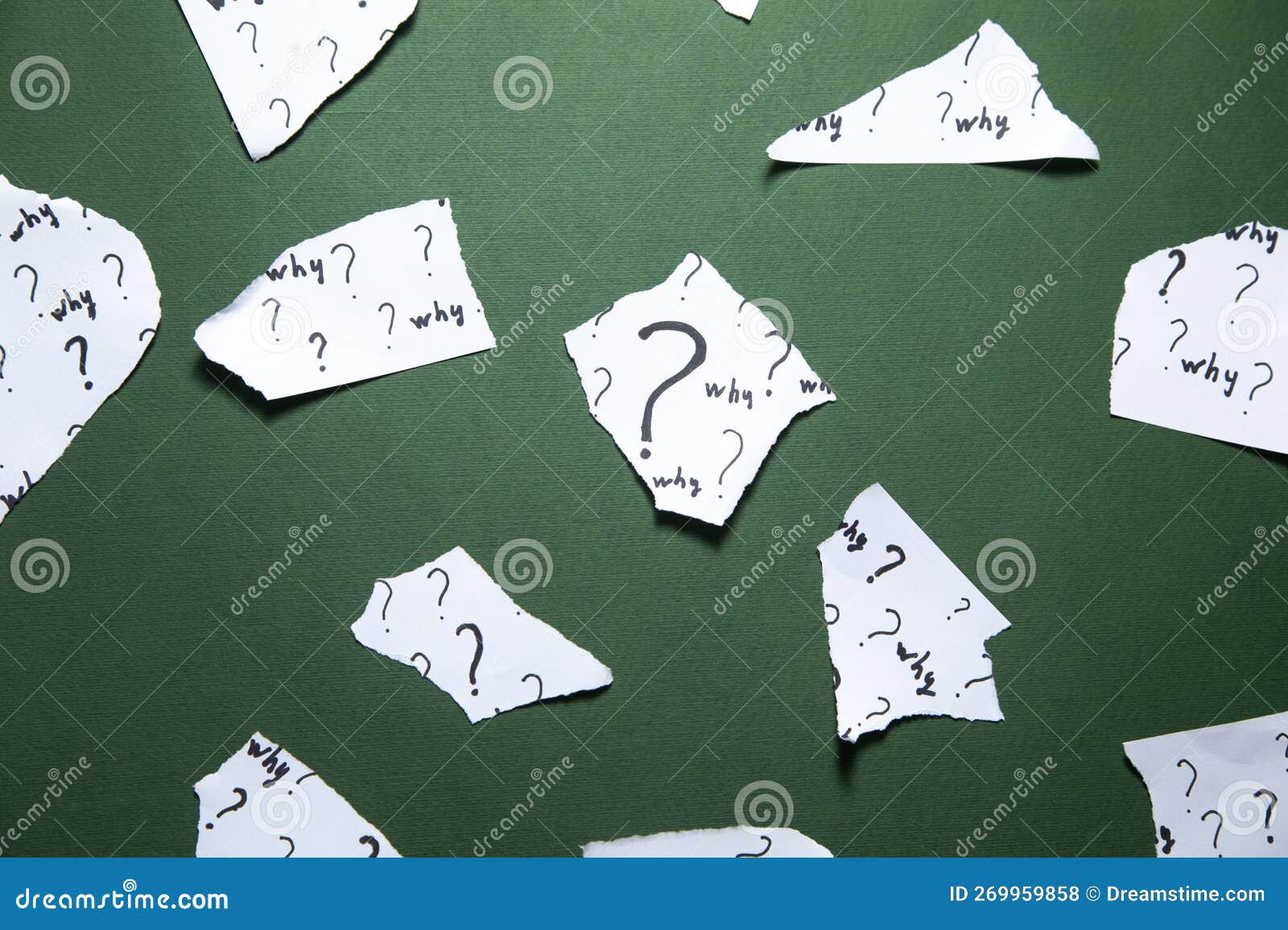 Old Torn Map With A Question Mark, Black-and-white, Isolated Royalty ...