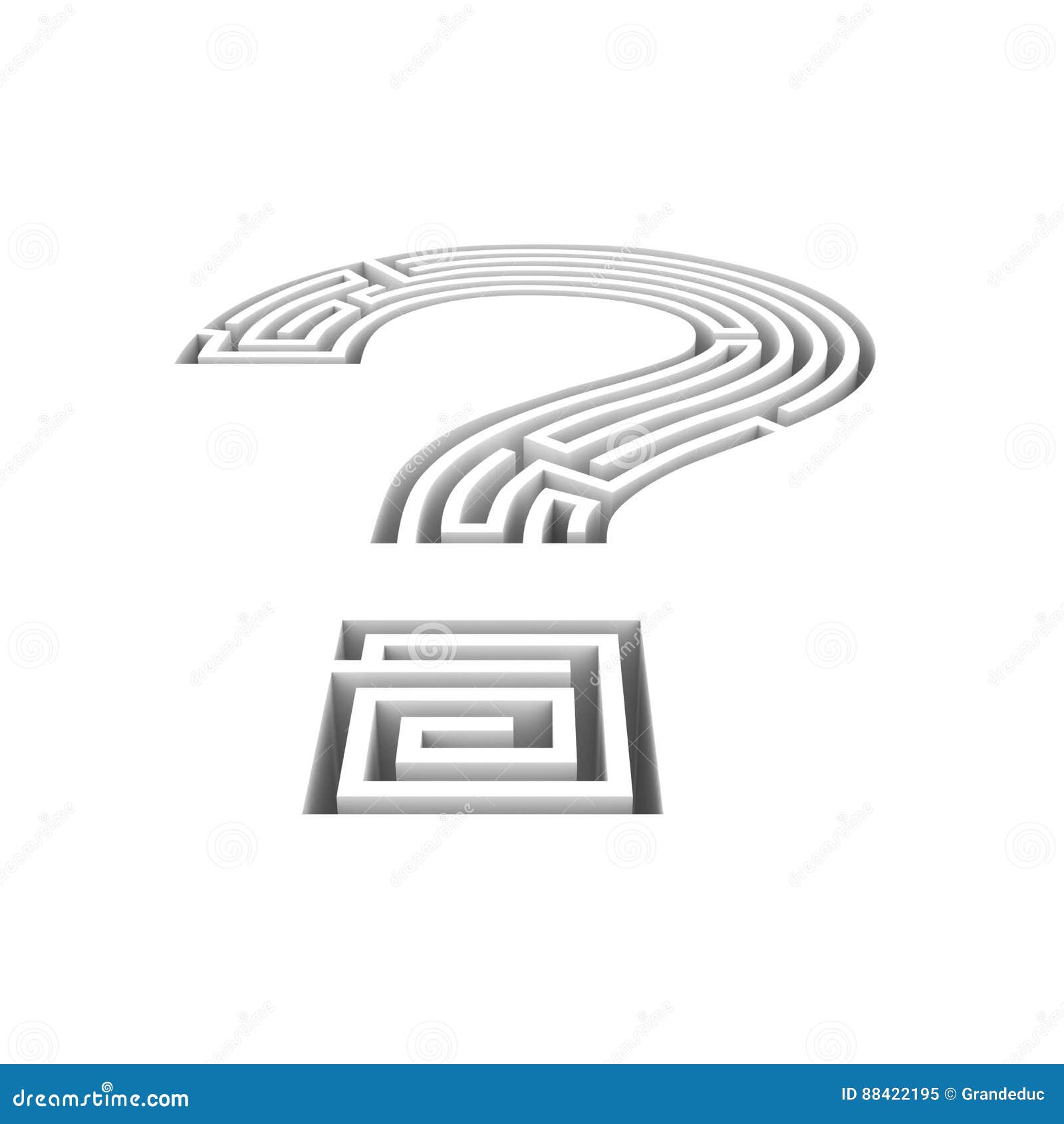 Question maze hole stock illustration. Illustration of query - 88422195