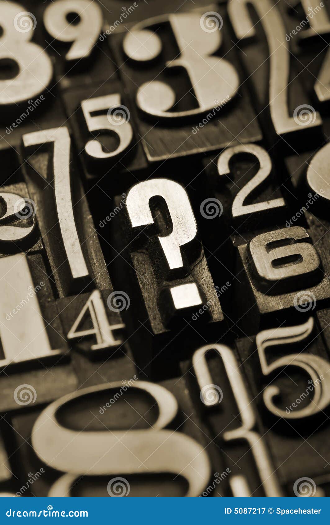Question the numbers stock image. Image of money, retro - 5087217