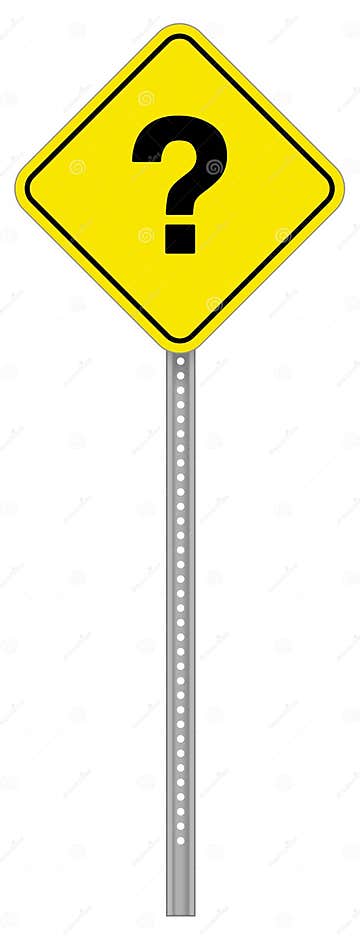 Question Sign stock illustration. Illustration of font - 10160262