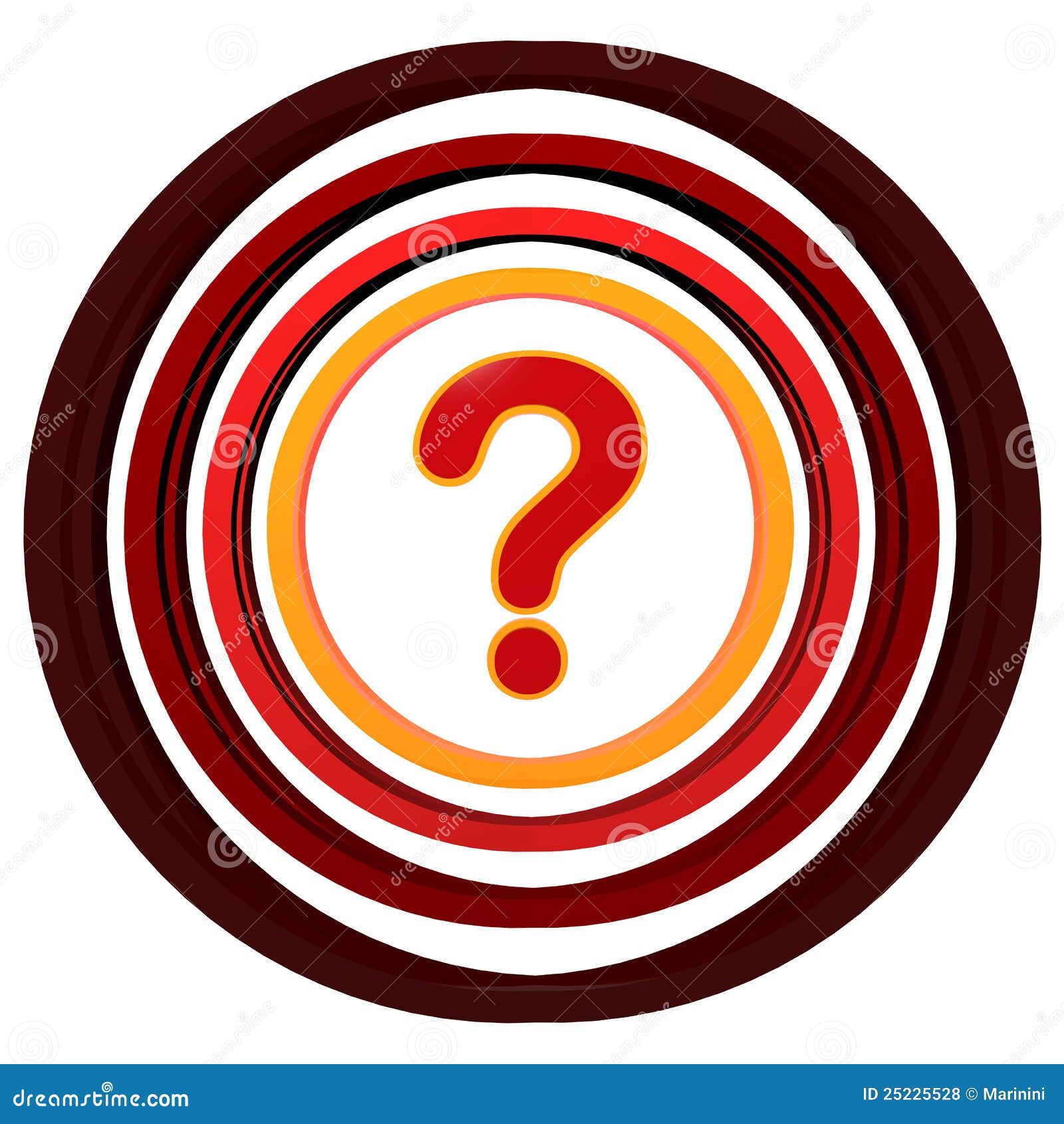 Question sign stock illustration. Illustration of search - 25225528