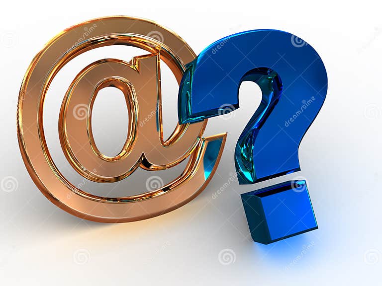 Question Sign. stock illustration. Illustration of info - 4315833