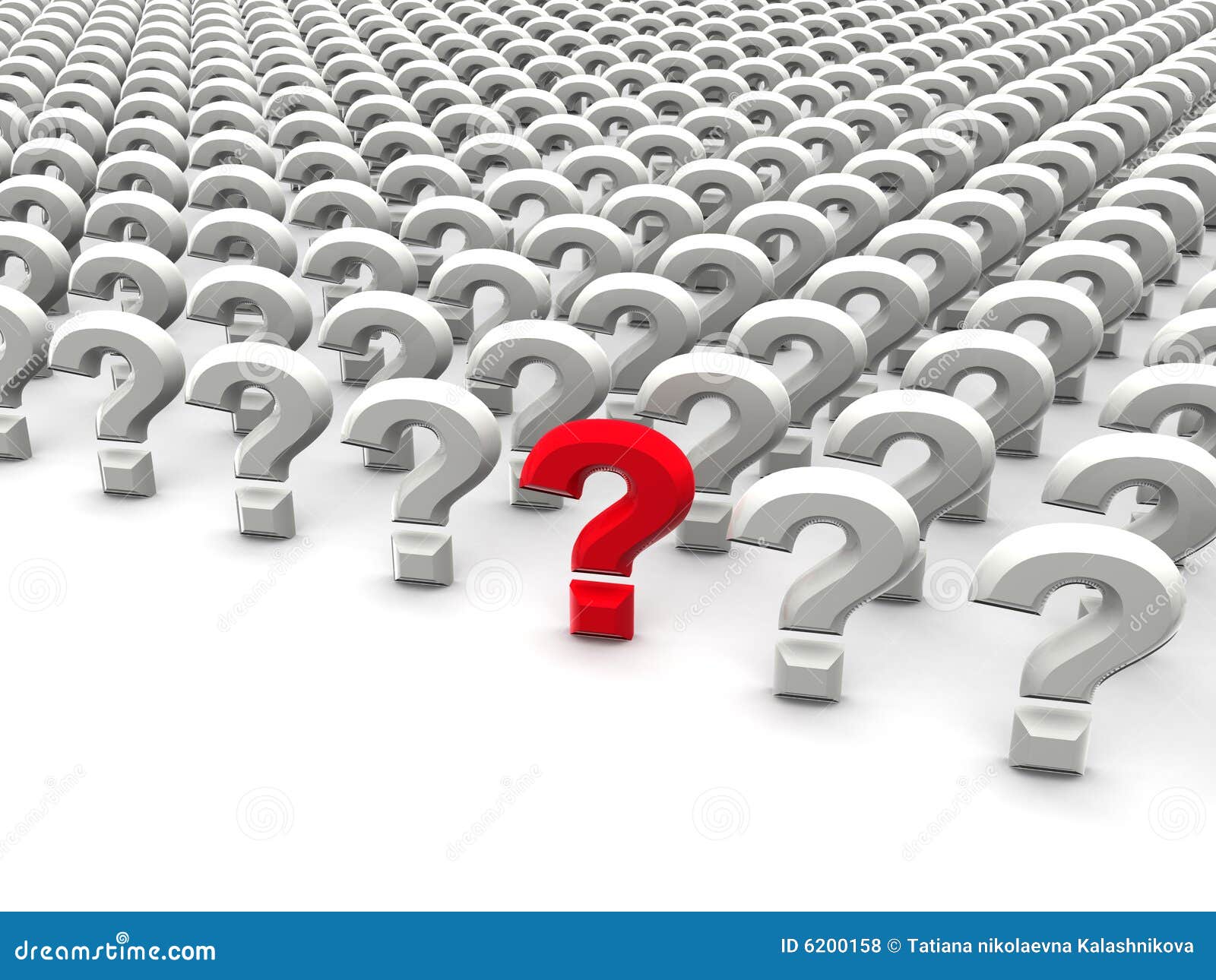 Question Sign stock illustration. Illustration of reflection - 6200158