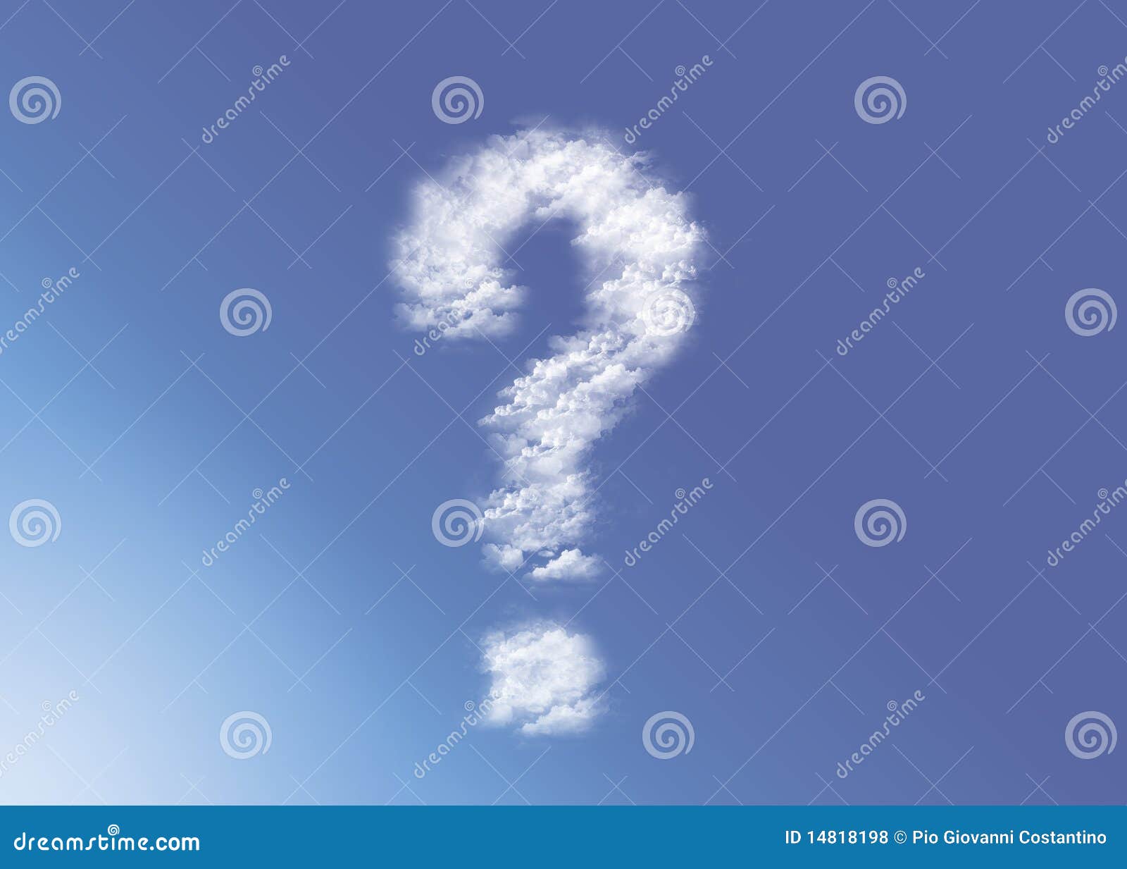 Question sky stock photo. Image of cloud, nature, business - 14818198