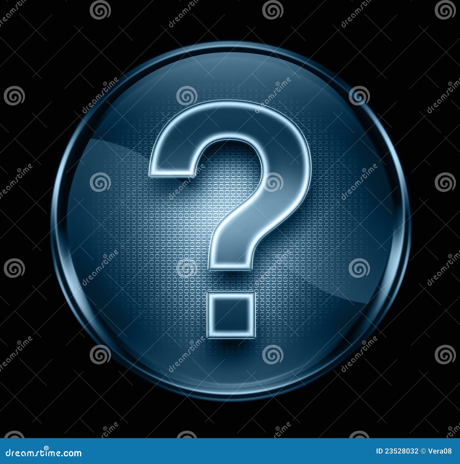 Question Symbol Icon Dark Blue. Stock Illustration - Illustration of ...
