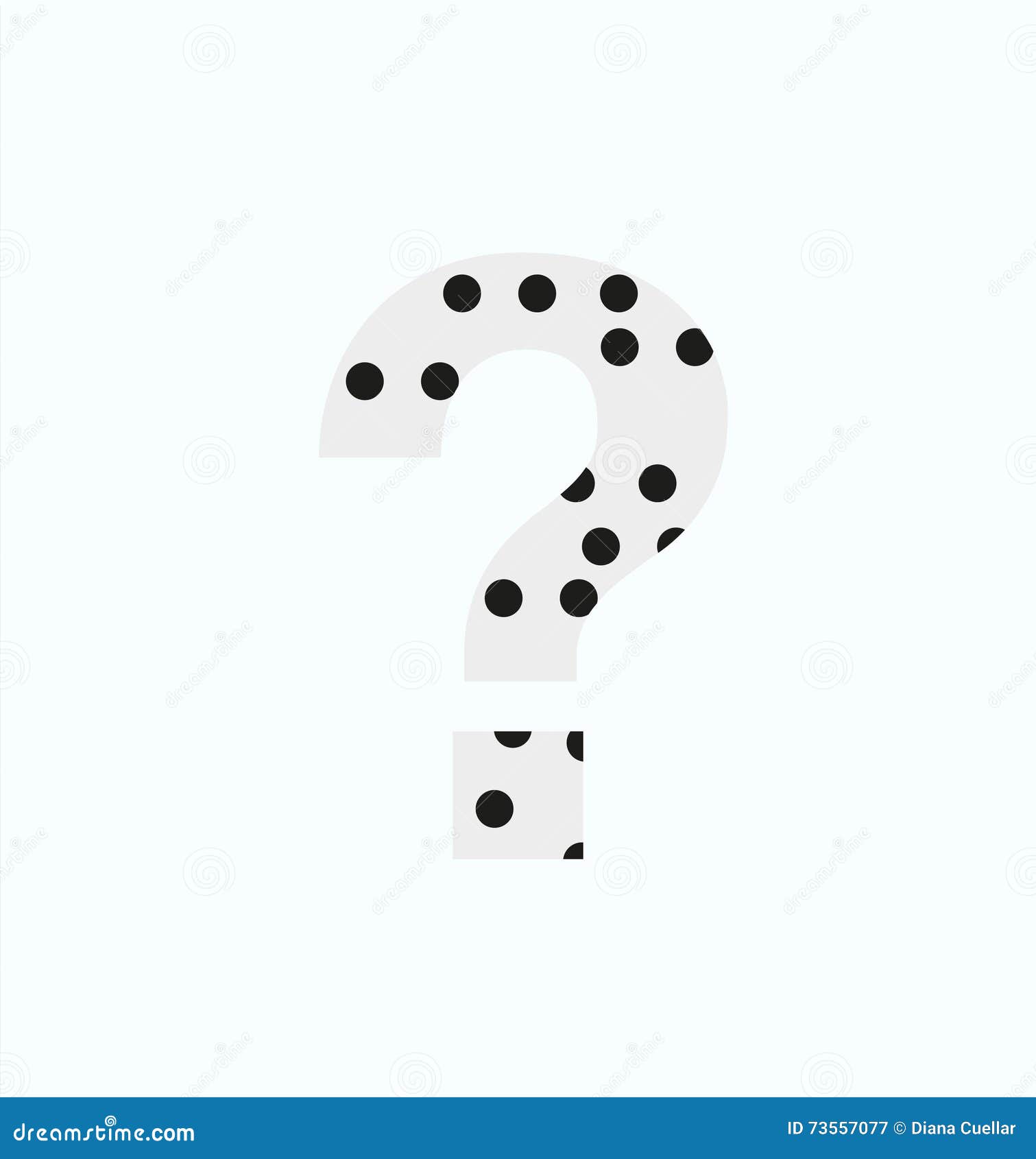 Question Textured Black Dots Stock Vector - Illustration of question ...