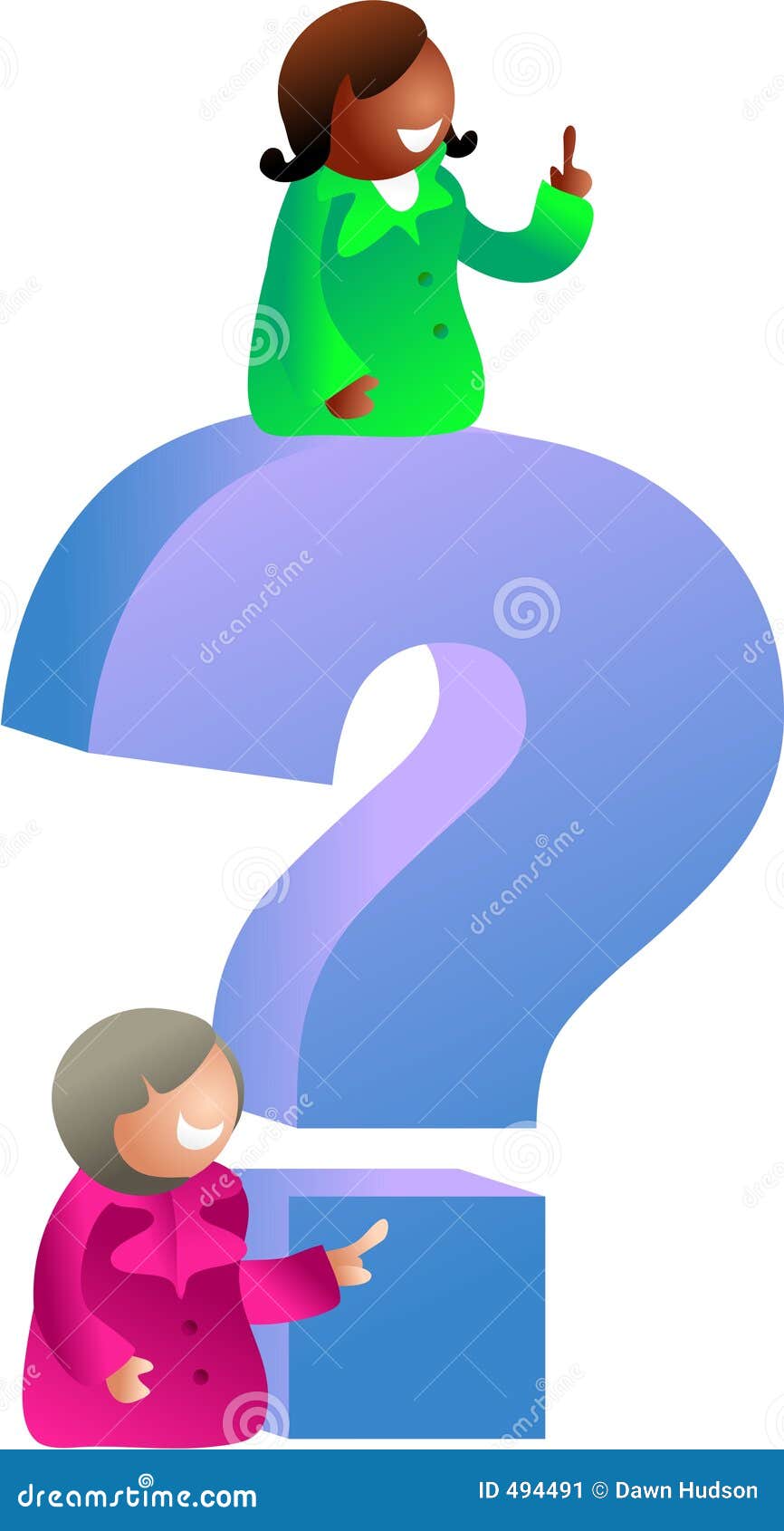 Question time stock illustration. Illustration of speech - 494491