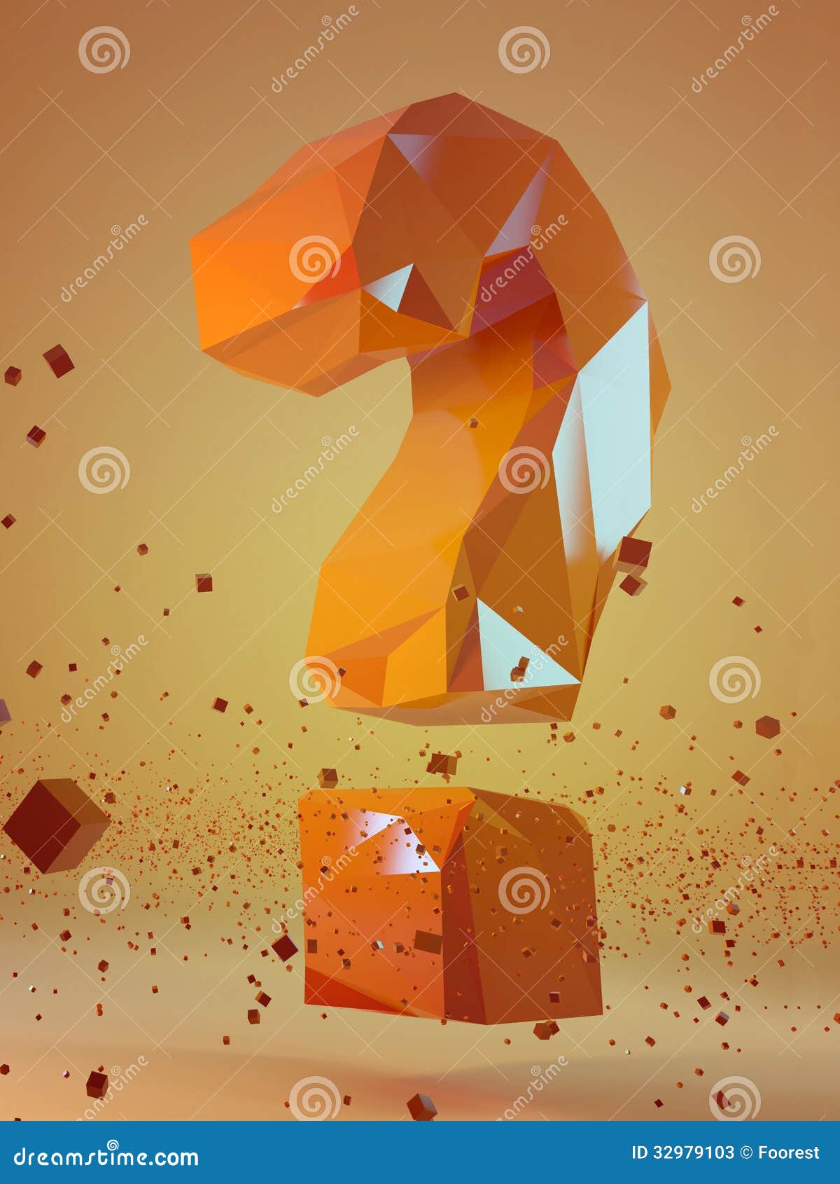 Question of time stock illustration. Illustration of idea - 32979103